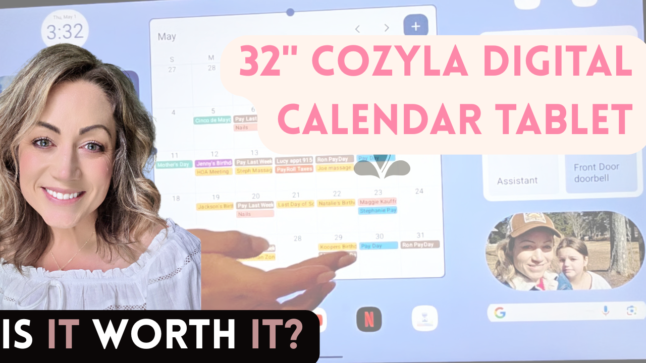 Watch ELIMINATE all the Family CHAOS with this digital calendar! on ...