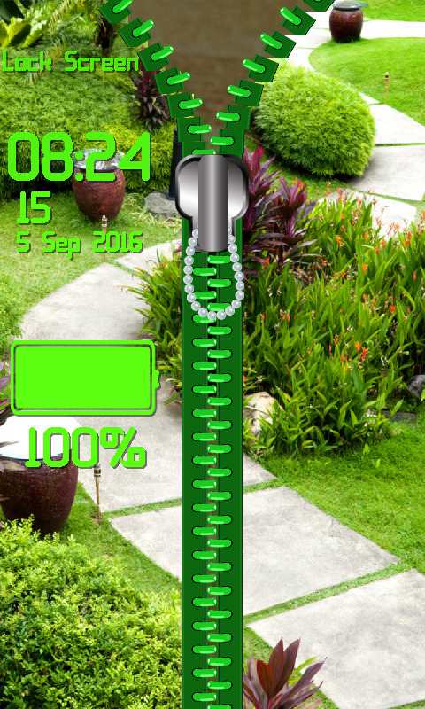 Zen Garden Zipper Lock Screen:Amazon.com:Appstore for Android