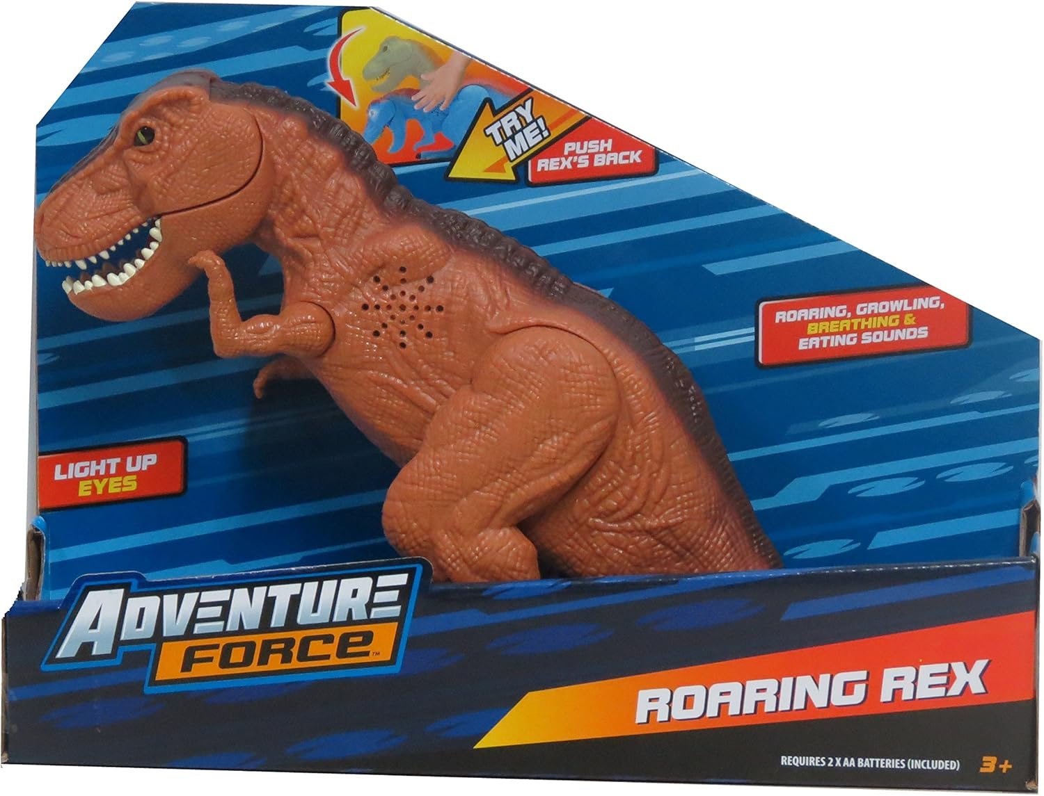 Adventure Force Brown Roaring 30cm T Rex Roaring, Growling, : Amazon ...