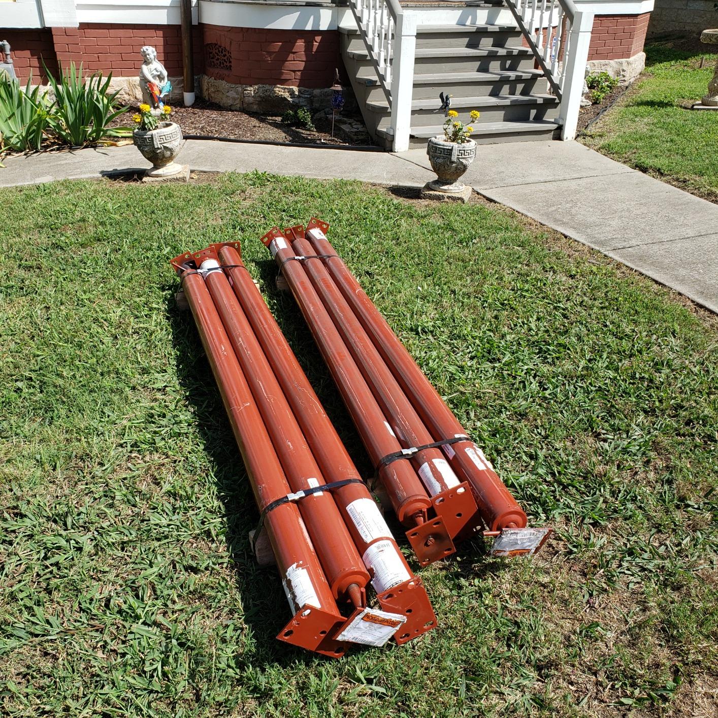 Amazon.com: Adjustable Steel Building Column 4" OD, 11 Gauge, 4 ...