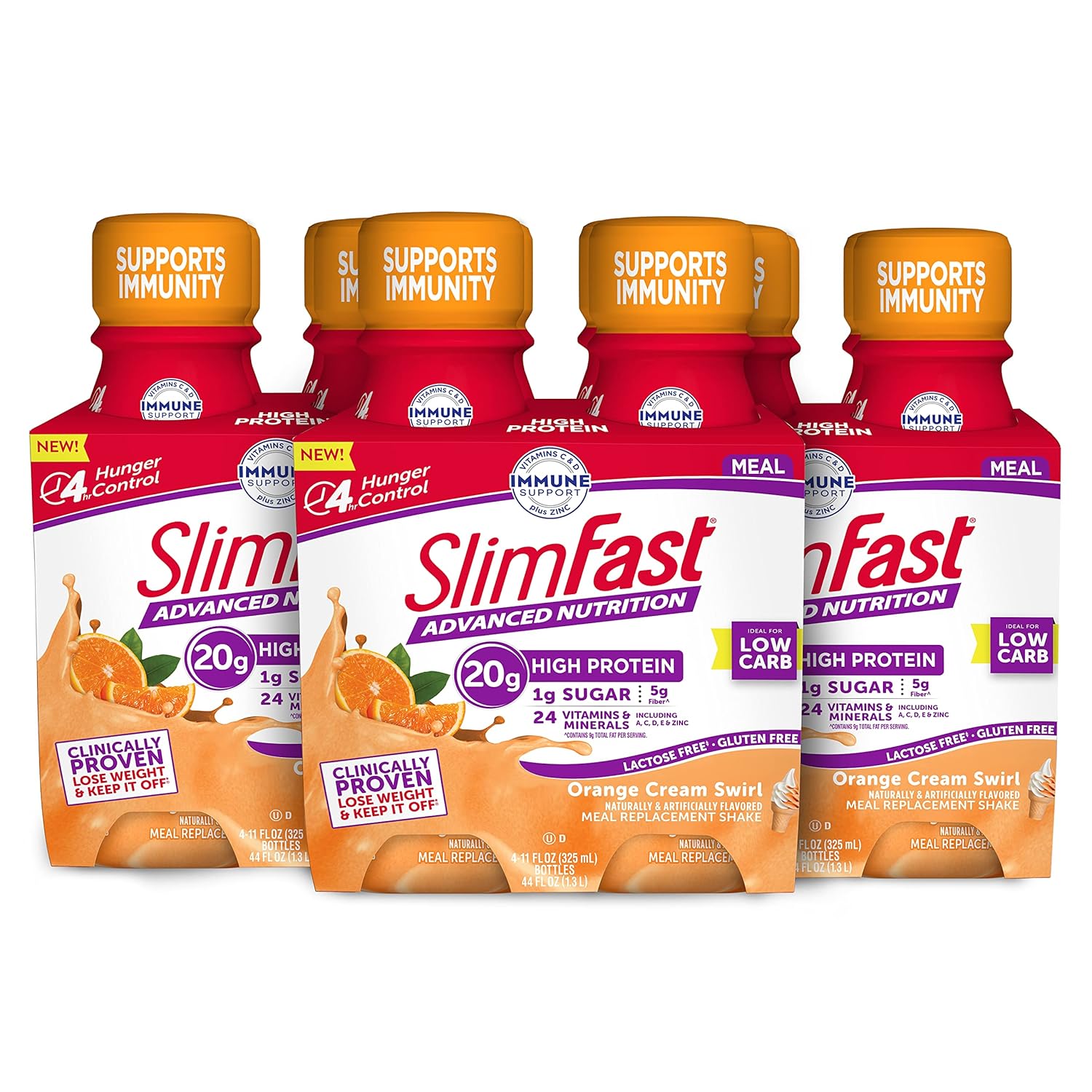 Buy SlimFast Advanced Nutrition High Protein Meal Replacement Shake ...
