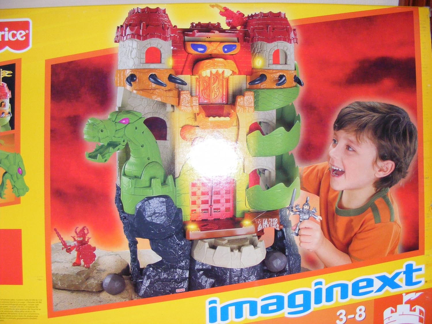 Fisher-Price Imaginext Castle Playset : Amazon.co.uk: Toys & Games