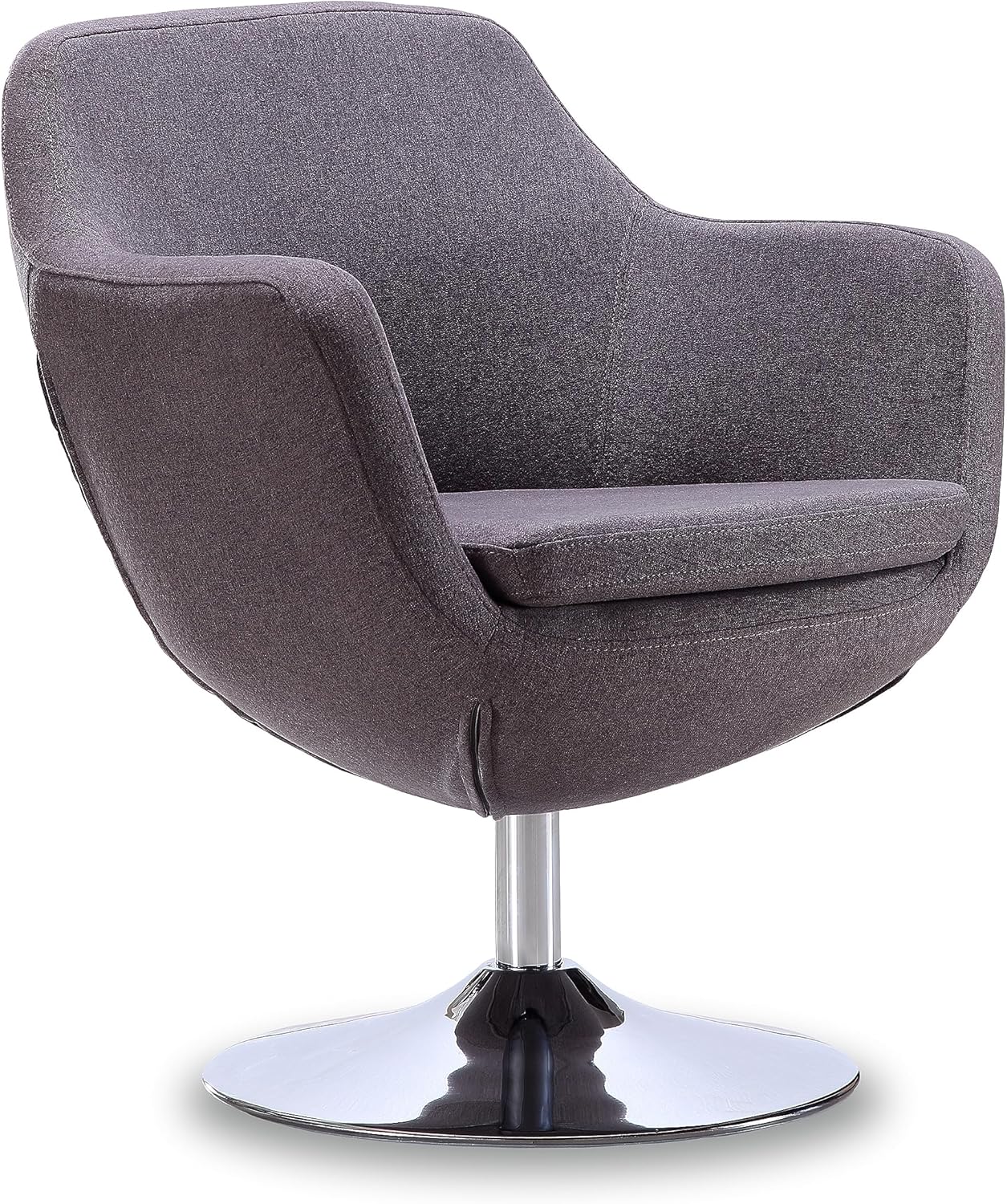 Amazon.com: Ceets Caisson Mid Century Modern Swivel Accent Chair with ...