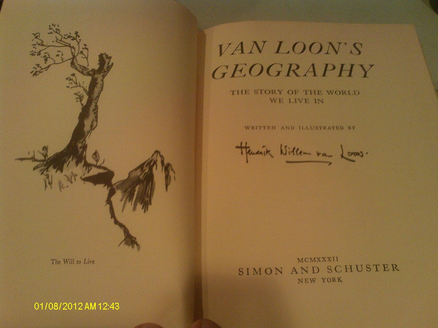 Van Loon's Geography: The Story of the World We Live In.: Van Loon ...