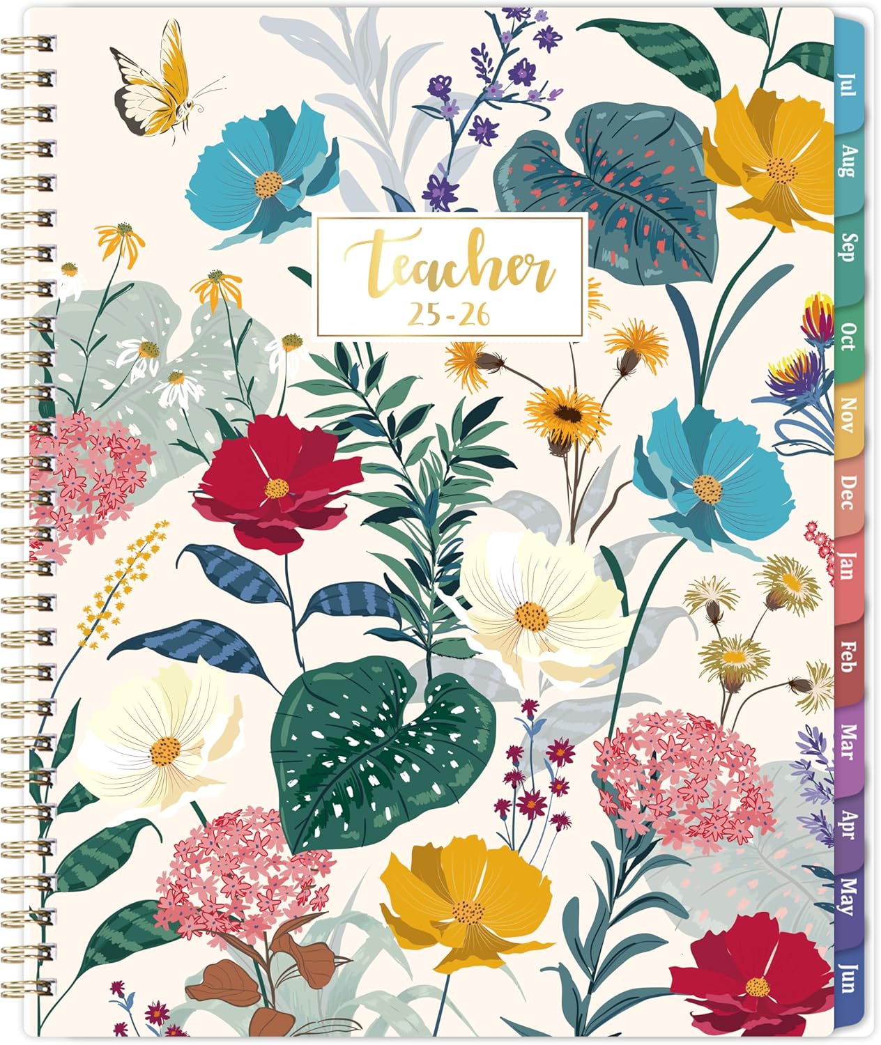 2025-2026 Teacher Planner, JUL 2025 - JUN 2026, Lesson Planner 2025 ...