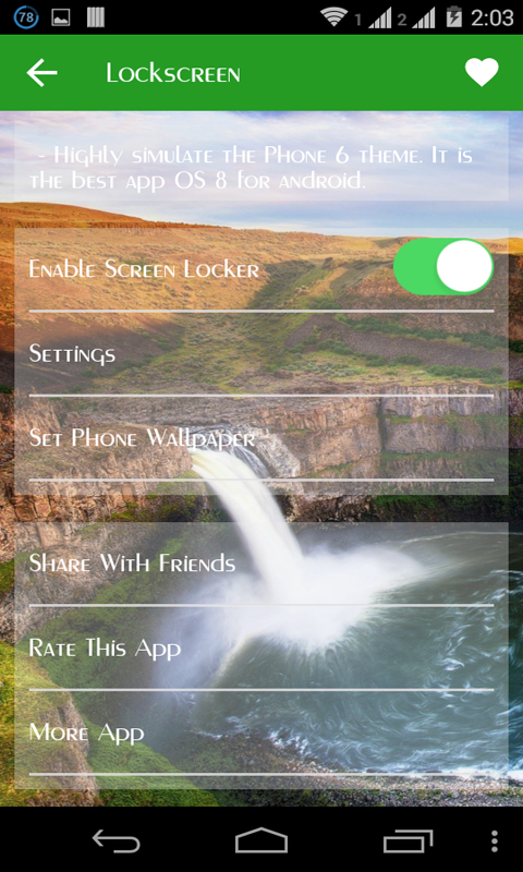 Waterfall Lockscreen Wallpaper - App on the Amazon Appstore