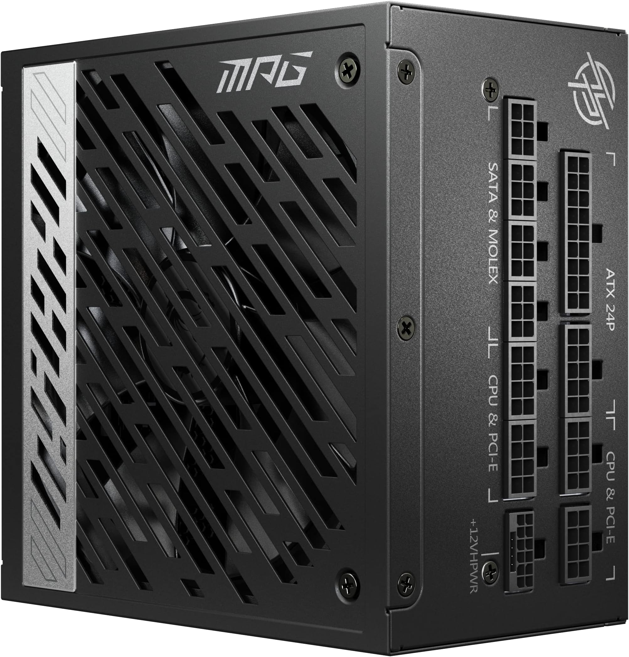 MSI MAG A1250GL PCIE5 Alimentation, 1250W, 80 Plus Gold, ATX 3.1 ...