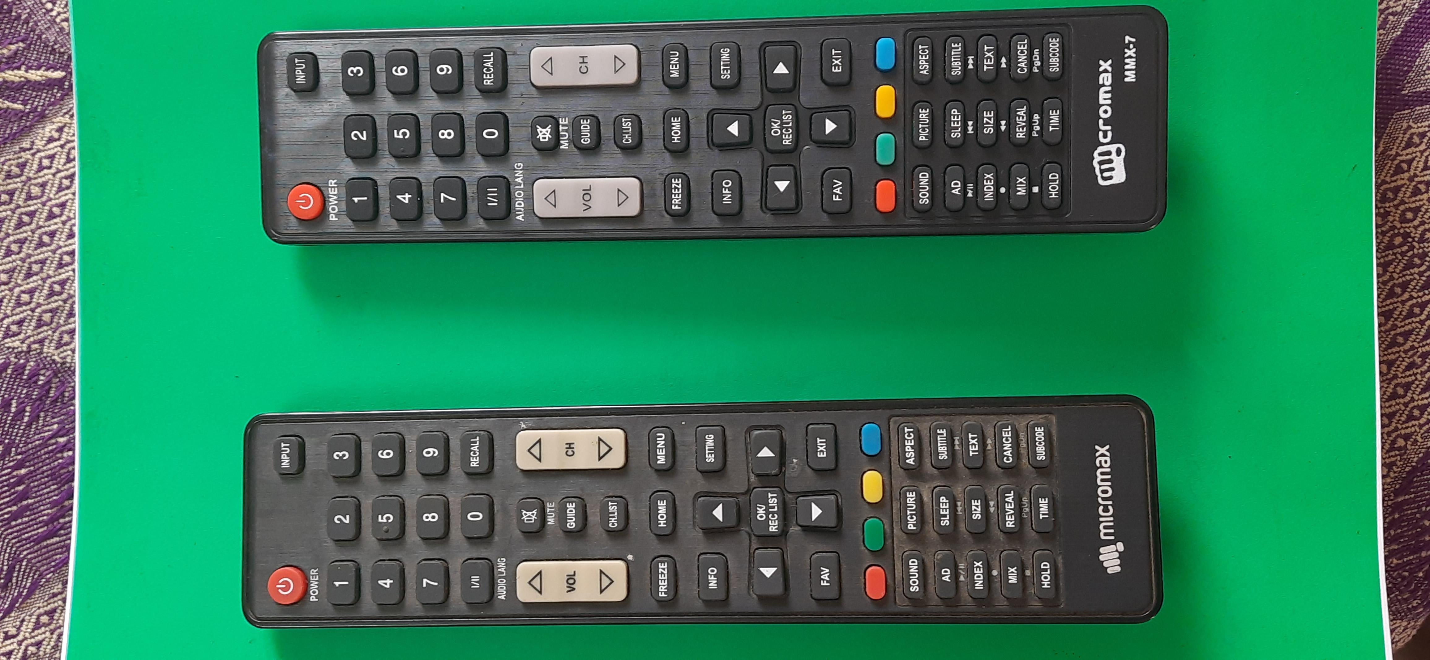 UMICOM LED/LCD Remote No. MX07, Compatible for Micromax LCD/LED TV ...
