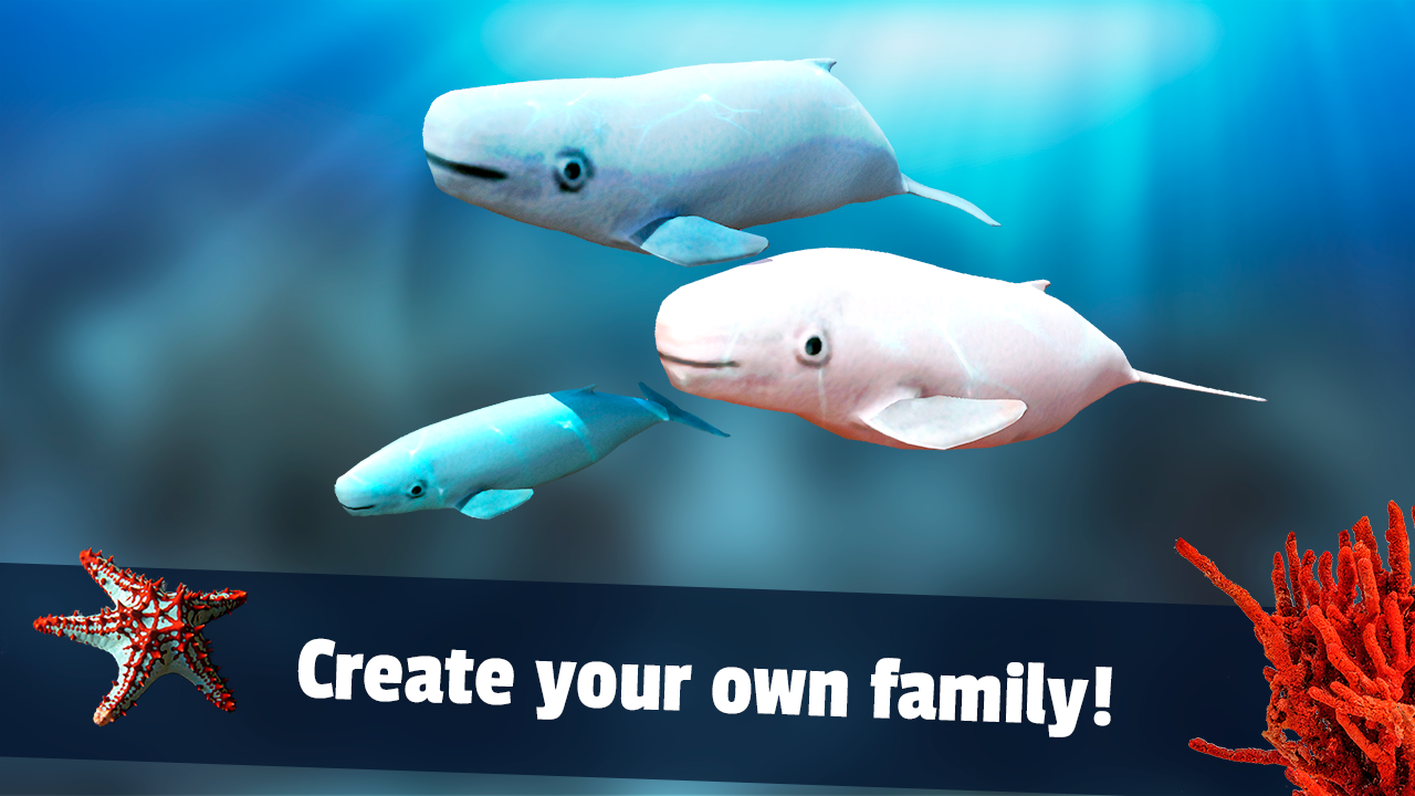 Beluga Whale Simulator – Exploration and Family Goals Quest - App on ...