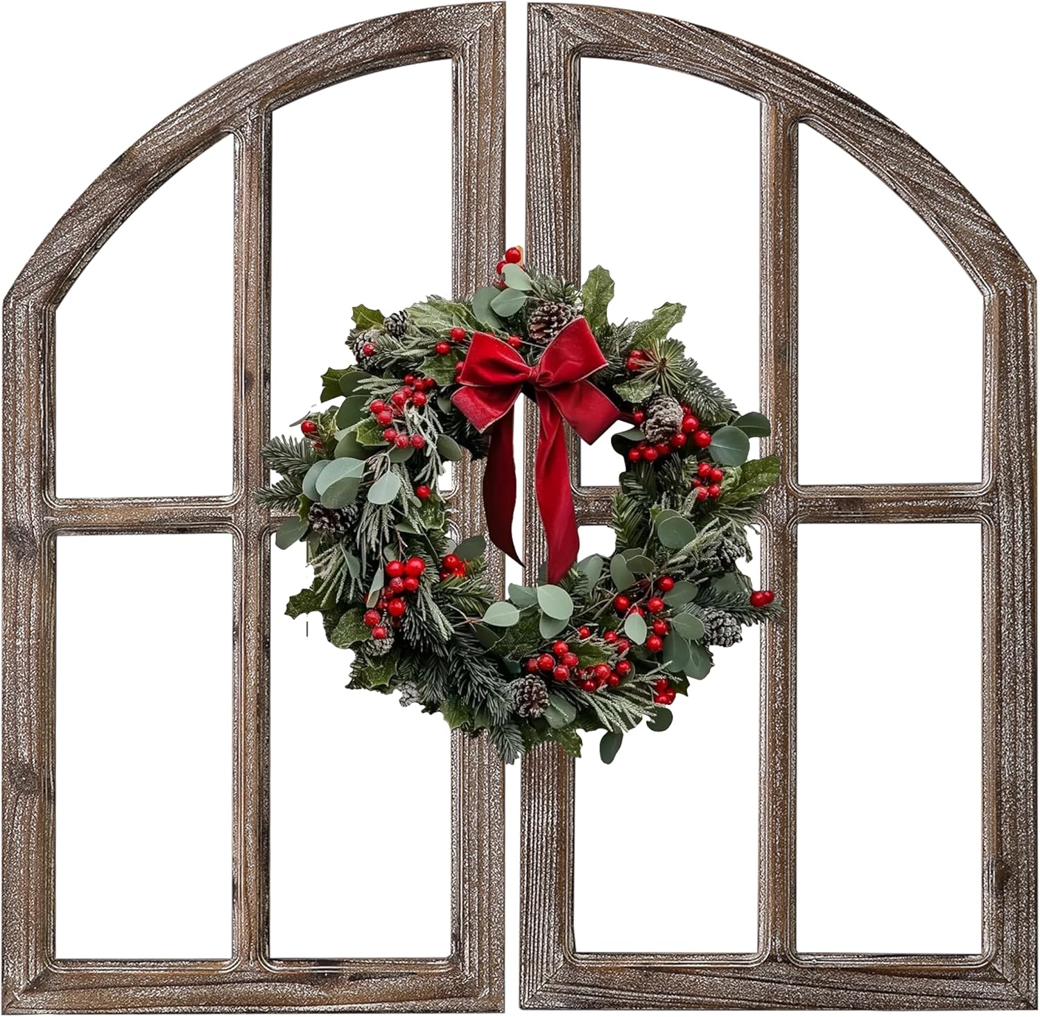 Amazon.com: Sintosin Farmhouse Window Frame Wall Decor 30 Inch, Set of ...