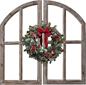 Amazon.com: Sintosin Farmhouse Window Frame Wall Decor 30 Inch, Set of ...