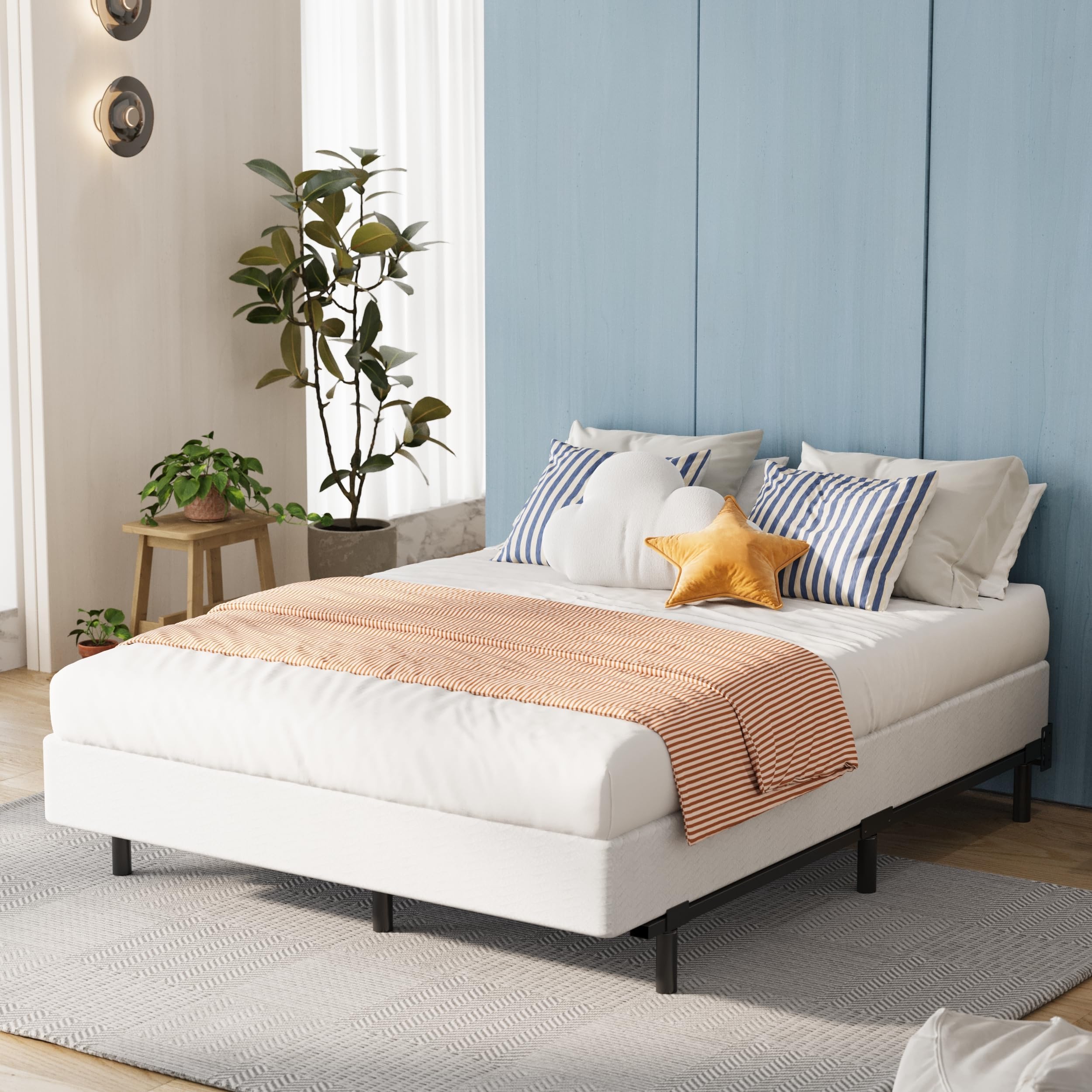 Amazon.com: Daqutic King-Box-Spring, King Size Box Spring, 5 Inch Heavy ...