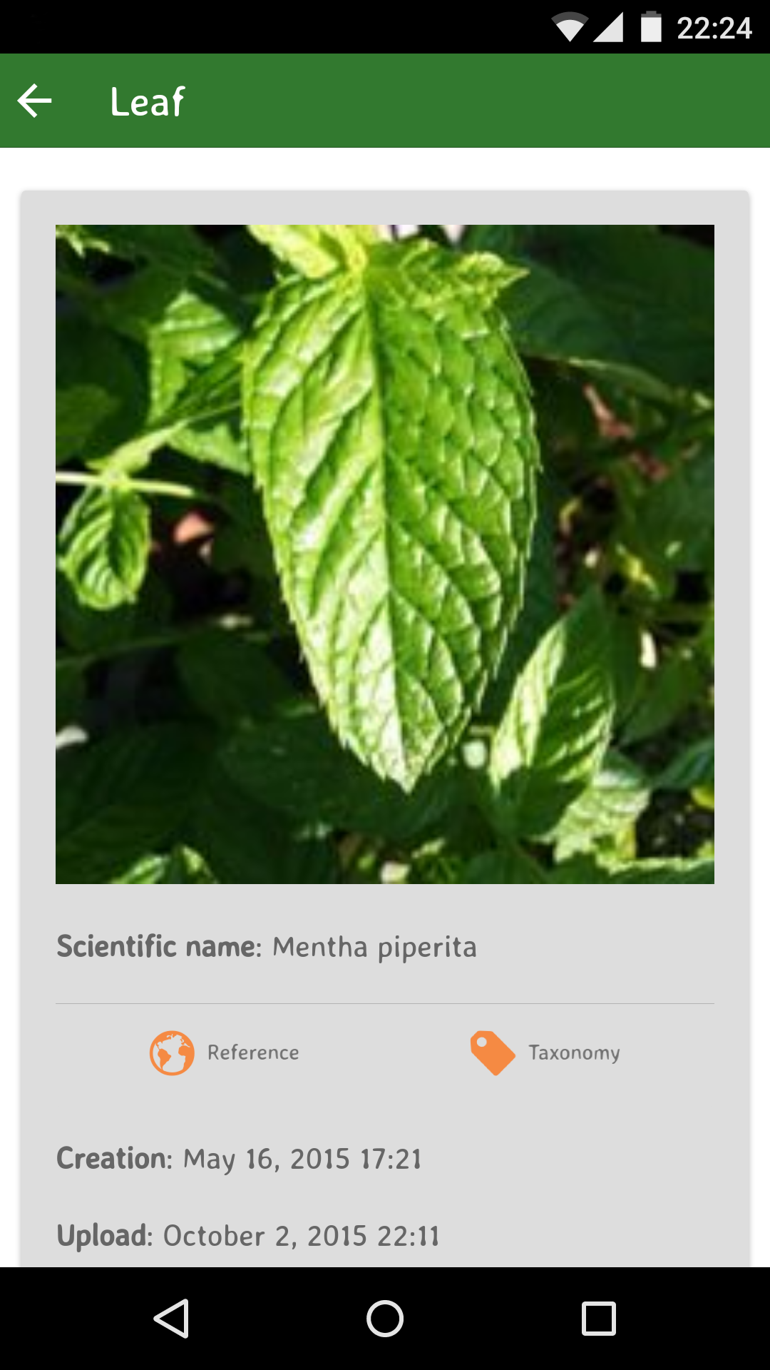 Leaf ID - App on Amazon Appstore