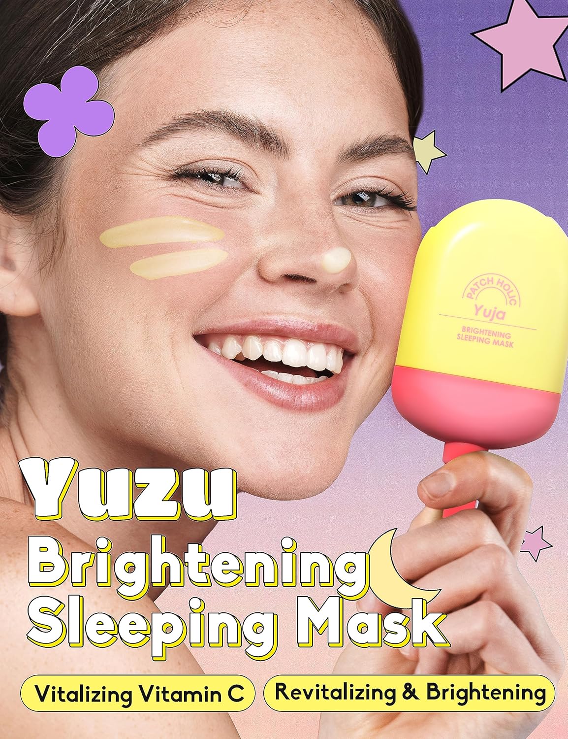 PATCH HOLIC Yuja – Máscara iluminadora para dormir con vitamina C ...