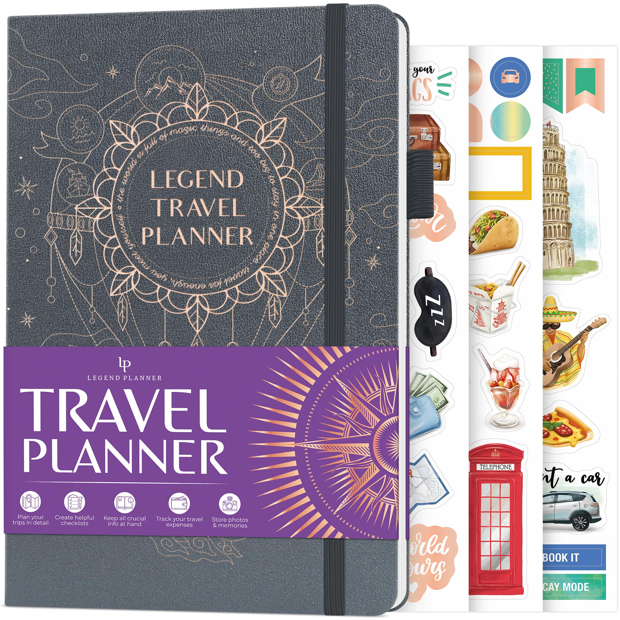 Legend Travel Planner – Vacation Itinerary Organizer – Travelling ...