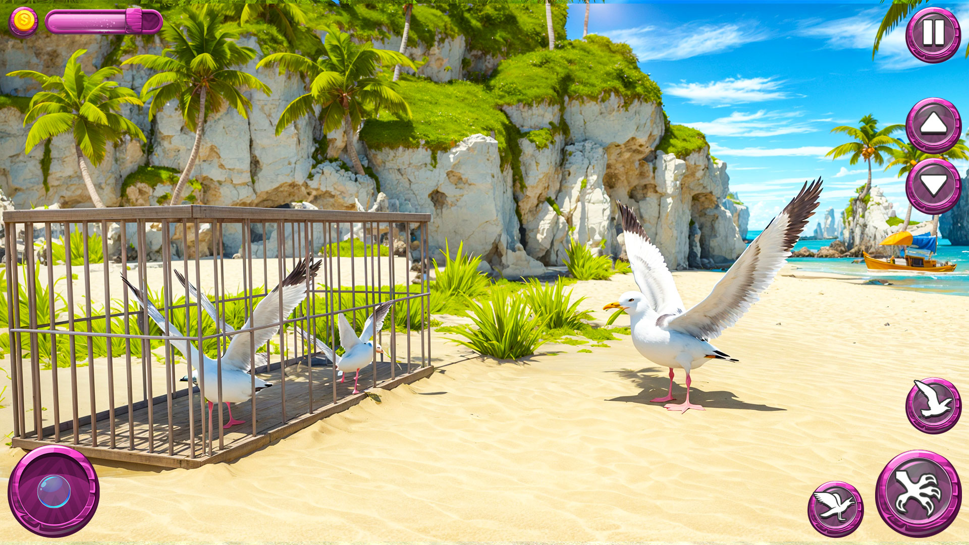 Wild Seagull Bird Survival Simulator - App on Amazon Appstore