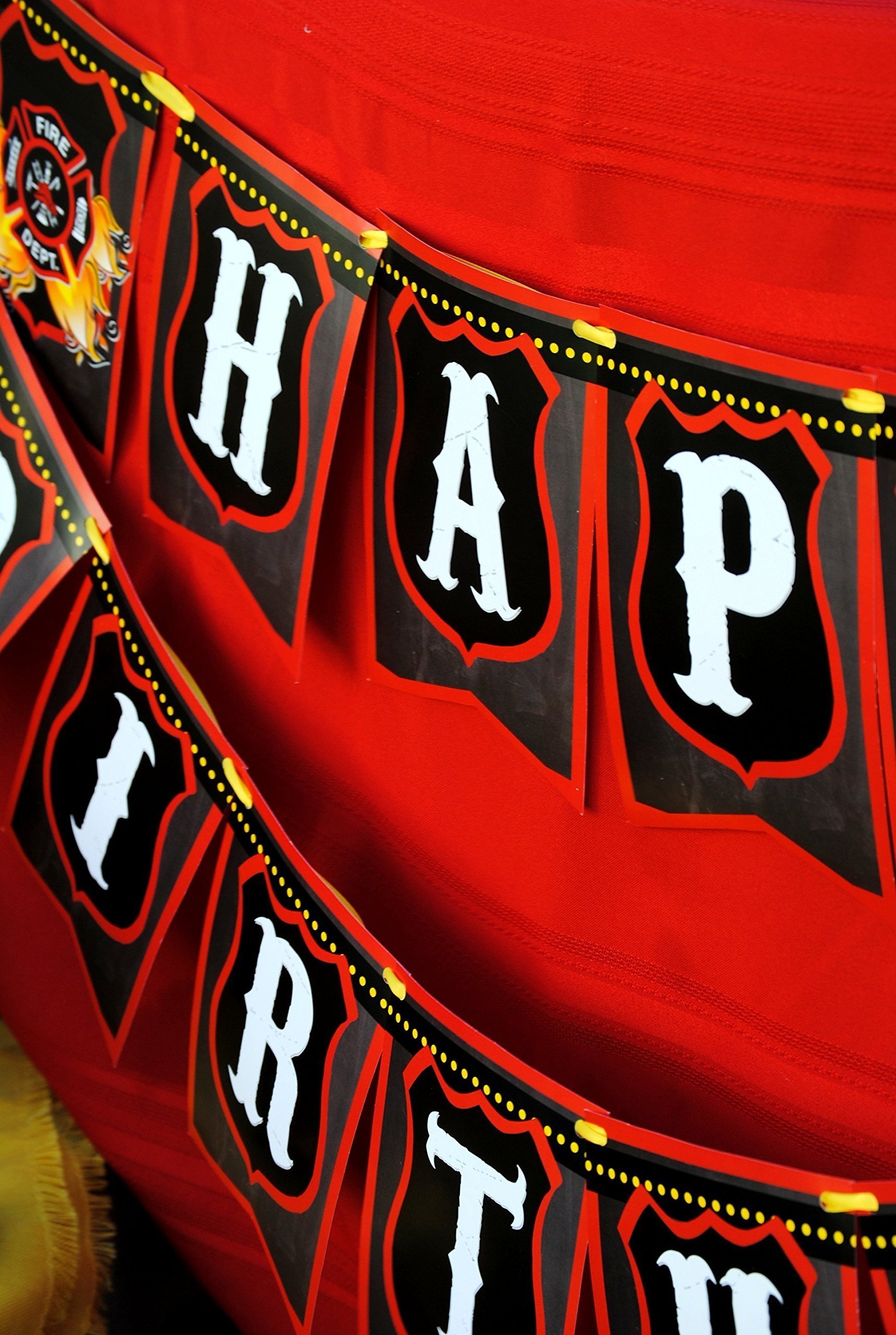 Buy Fire Department BANNER- Fire - Fire Fighter Party - Fireman Party ...