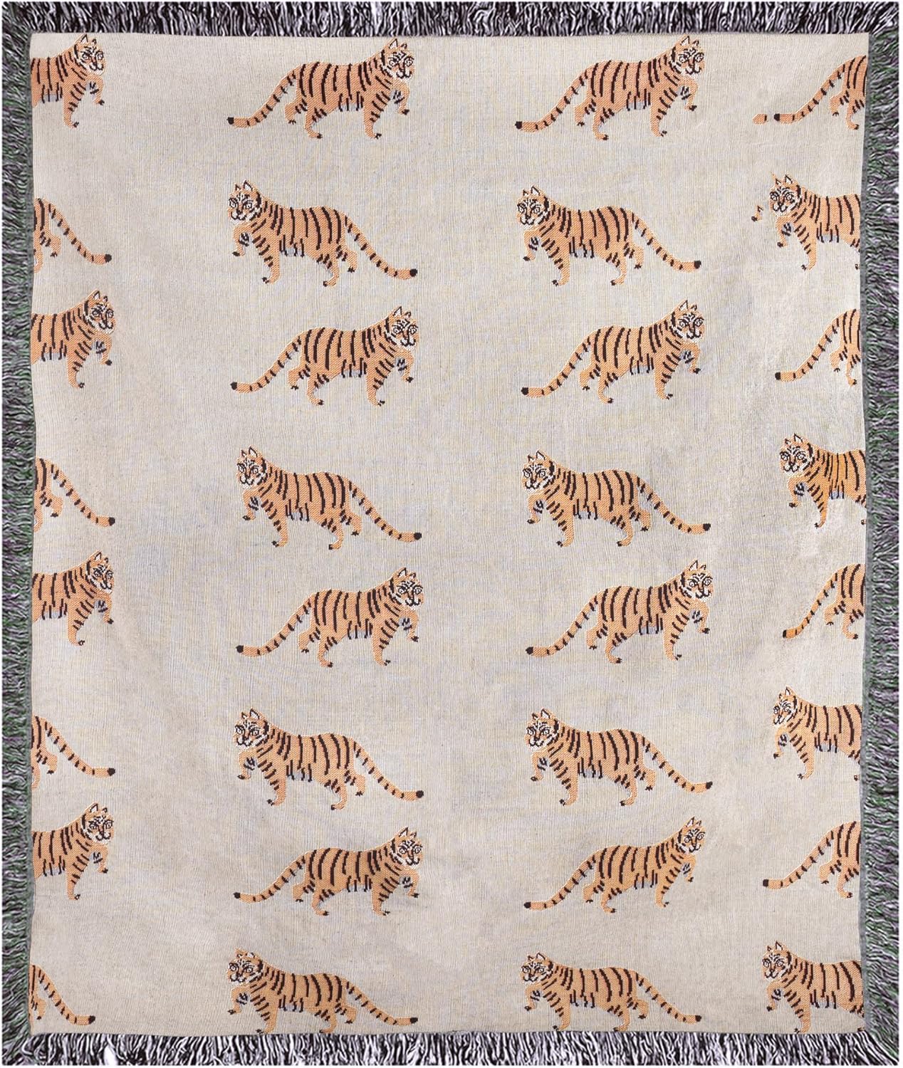 Amazon.com: Boho Throw Blanket for Bed, Cotton Woven Ultra Soft Mexican ...