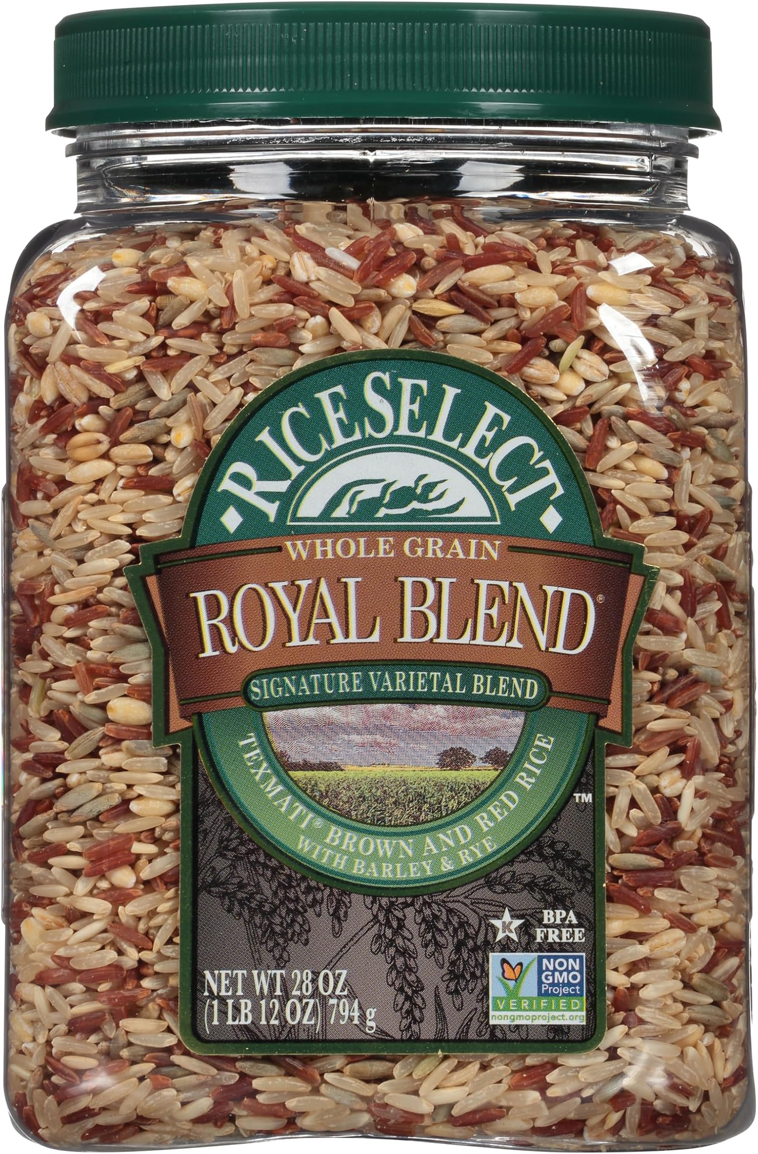 Amazon.com : RiceSelect Royal Blend, Whole Grain Texmati Brown & Red ...