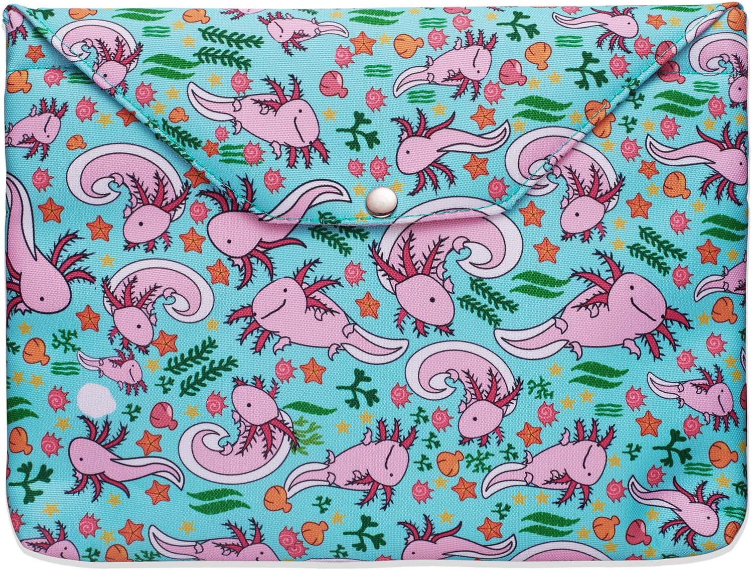 LParkin Book Sleeve Book Lovers, Axolotl Gifts Book Protector, Book ...