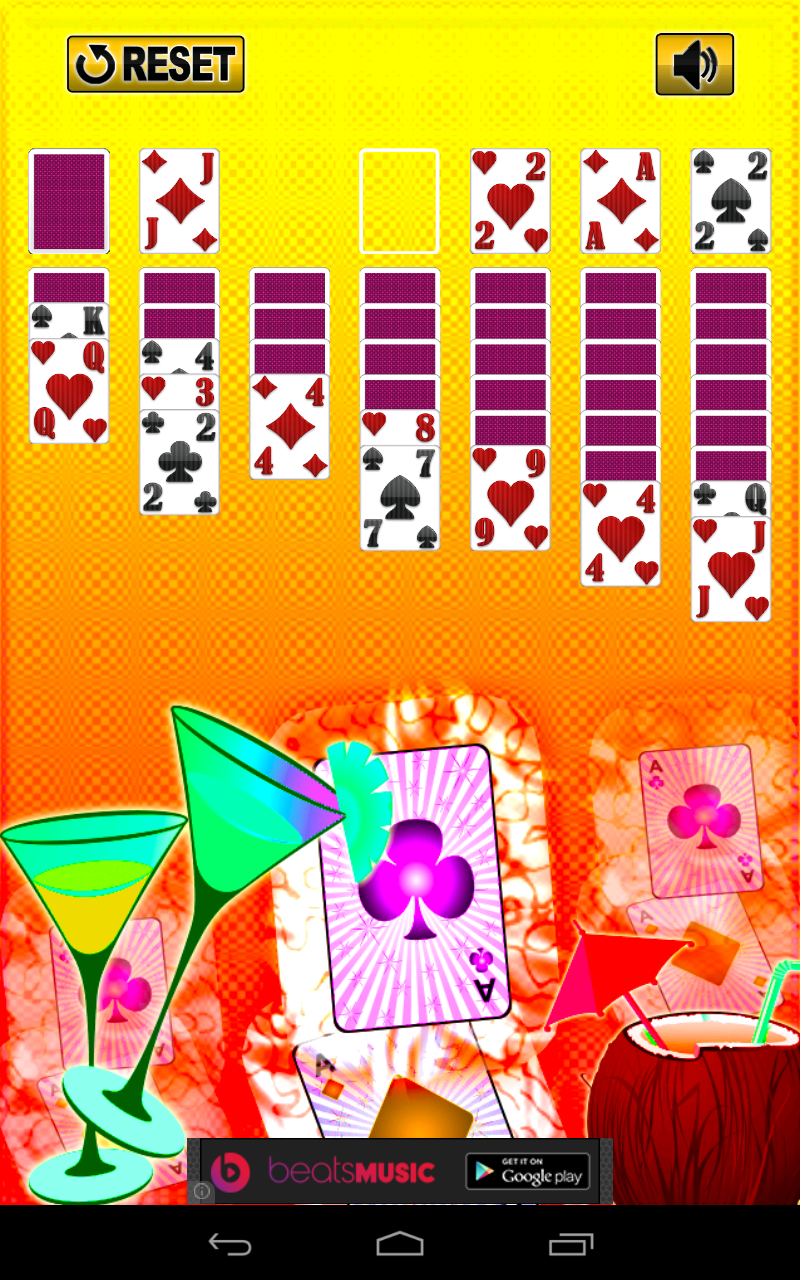 Free Solitaire for Kindle Fire Rum Coco Lime - App on Amazon Appstore