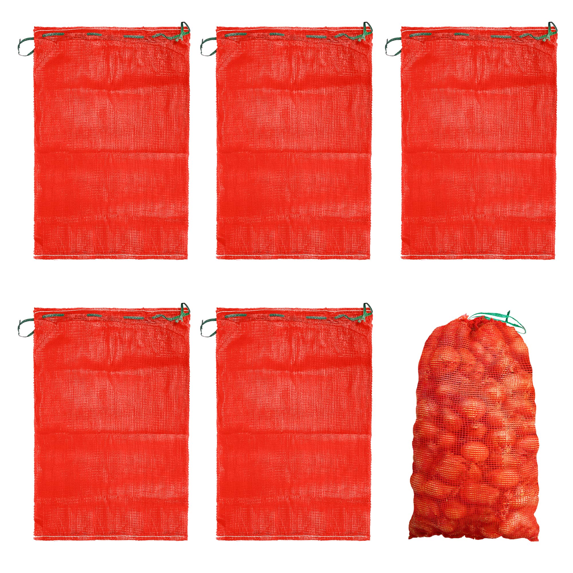 Amazon.com: Mesh Onion Bags, 24"x35"Mesh Produce Bags Hanging Reusable ...