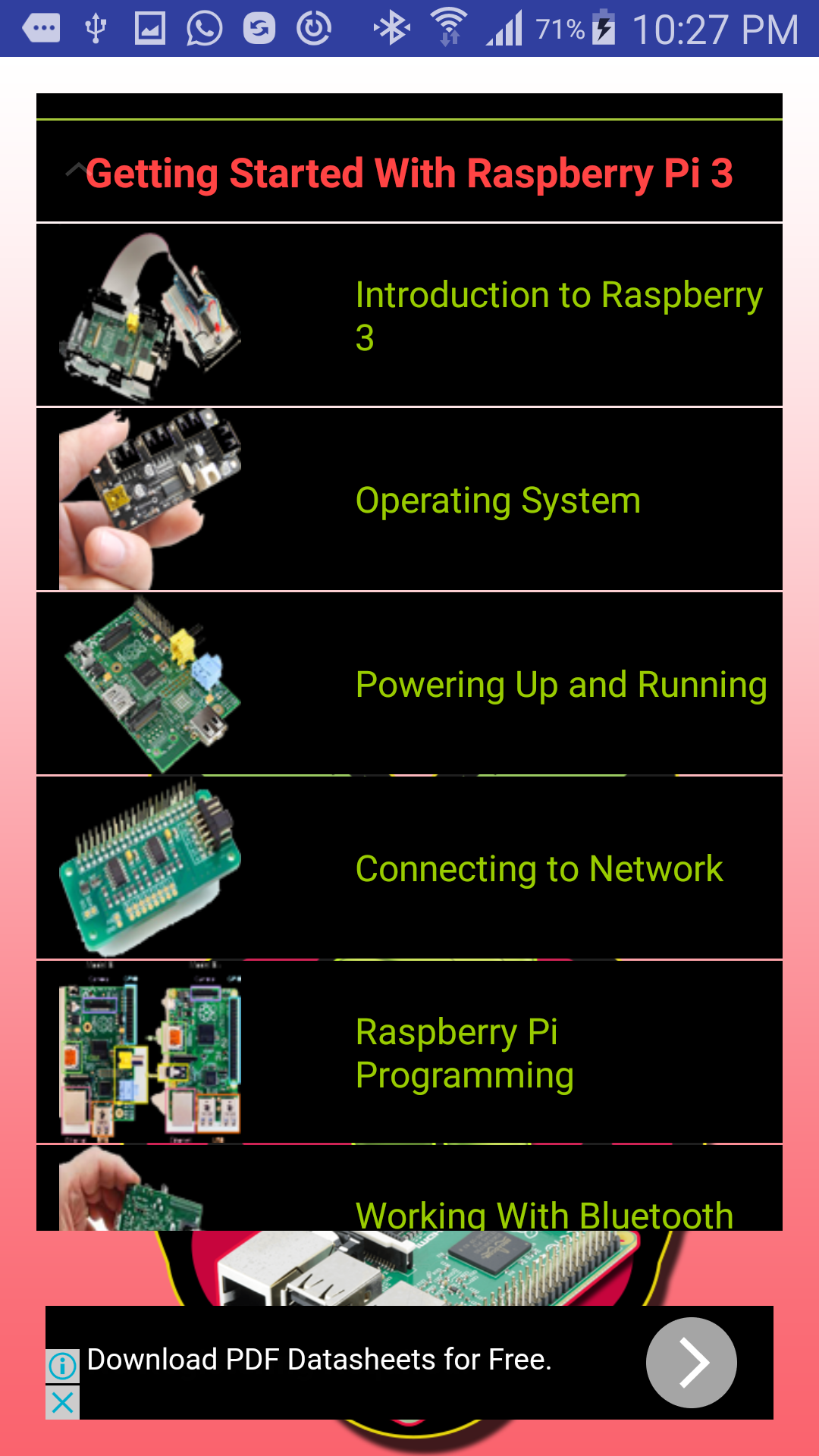 Learning Raspberry Pi - App on Amazon Appstore