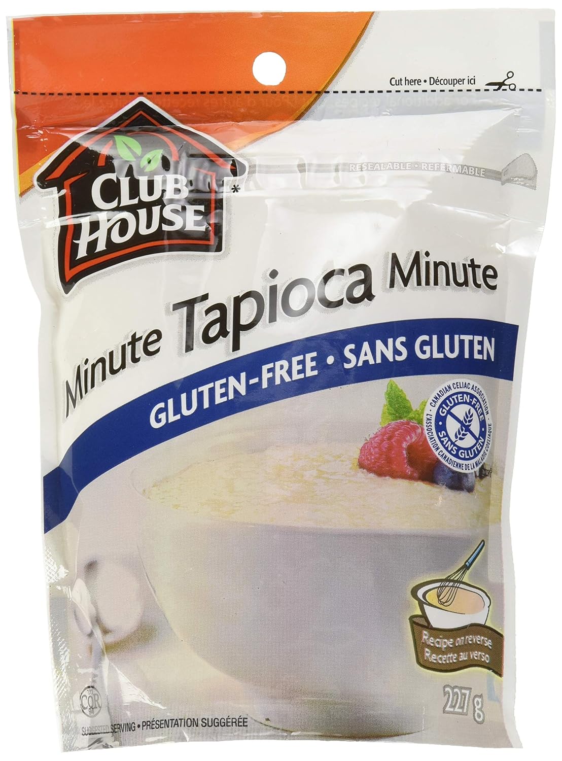 Amazon.com: Club House, Quality All Natural Baking, Minute Tapioca ...
