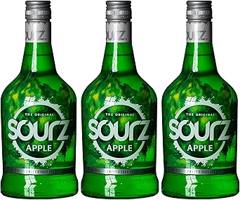 Sourz Green Apple Liqueur, 700ml (Case of 3) : Amazon.co.uk: Grocery