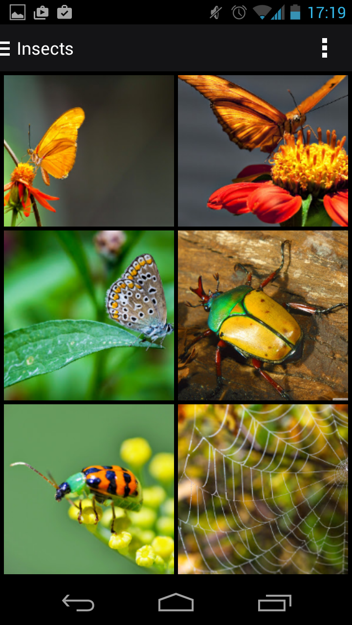 Aplicación Wallpapers and Backgrounds en Amazon Appstore