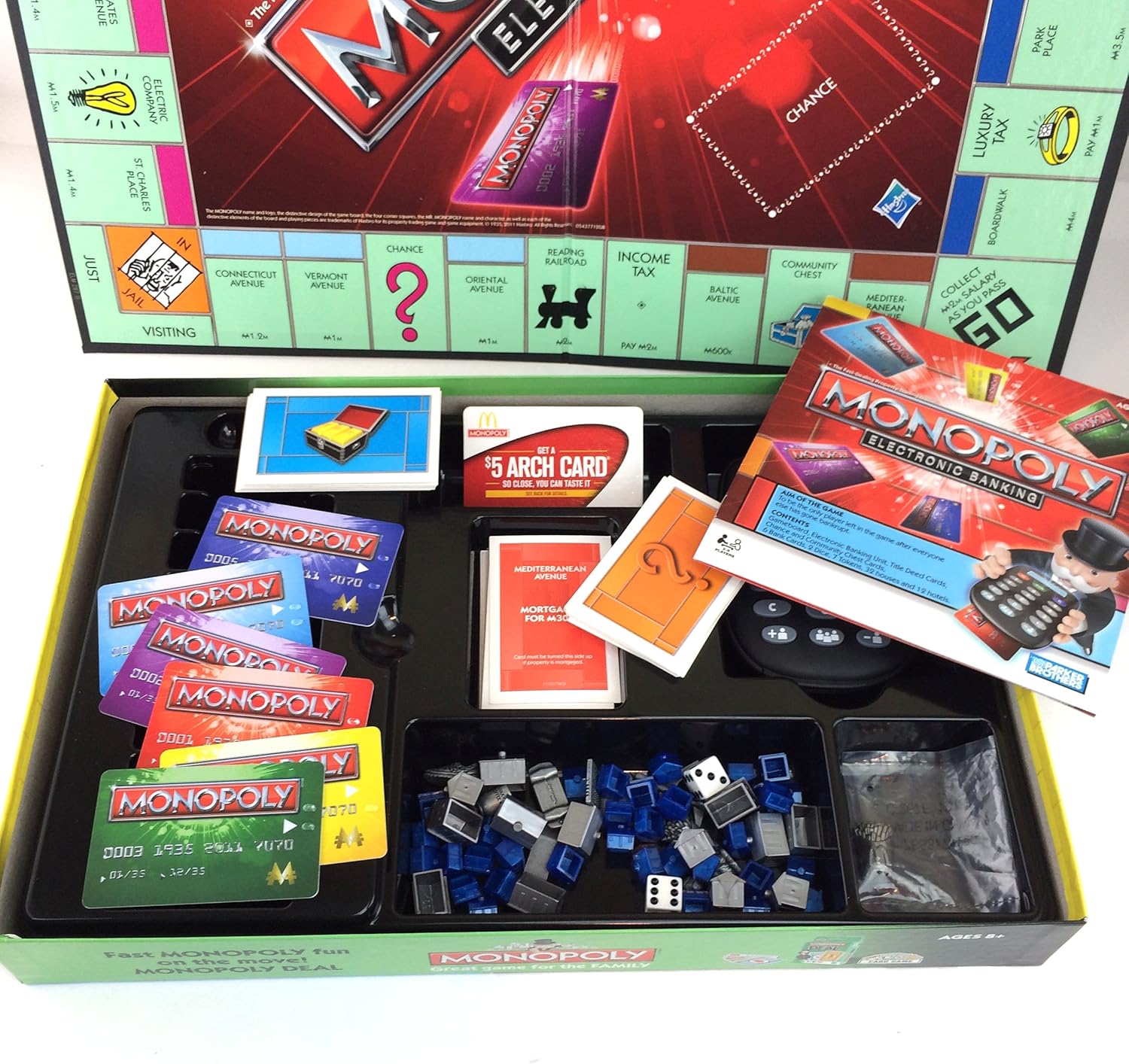 Amazon.com: Monopoly Electronic Banking Exclusive McDonald's Token ...