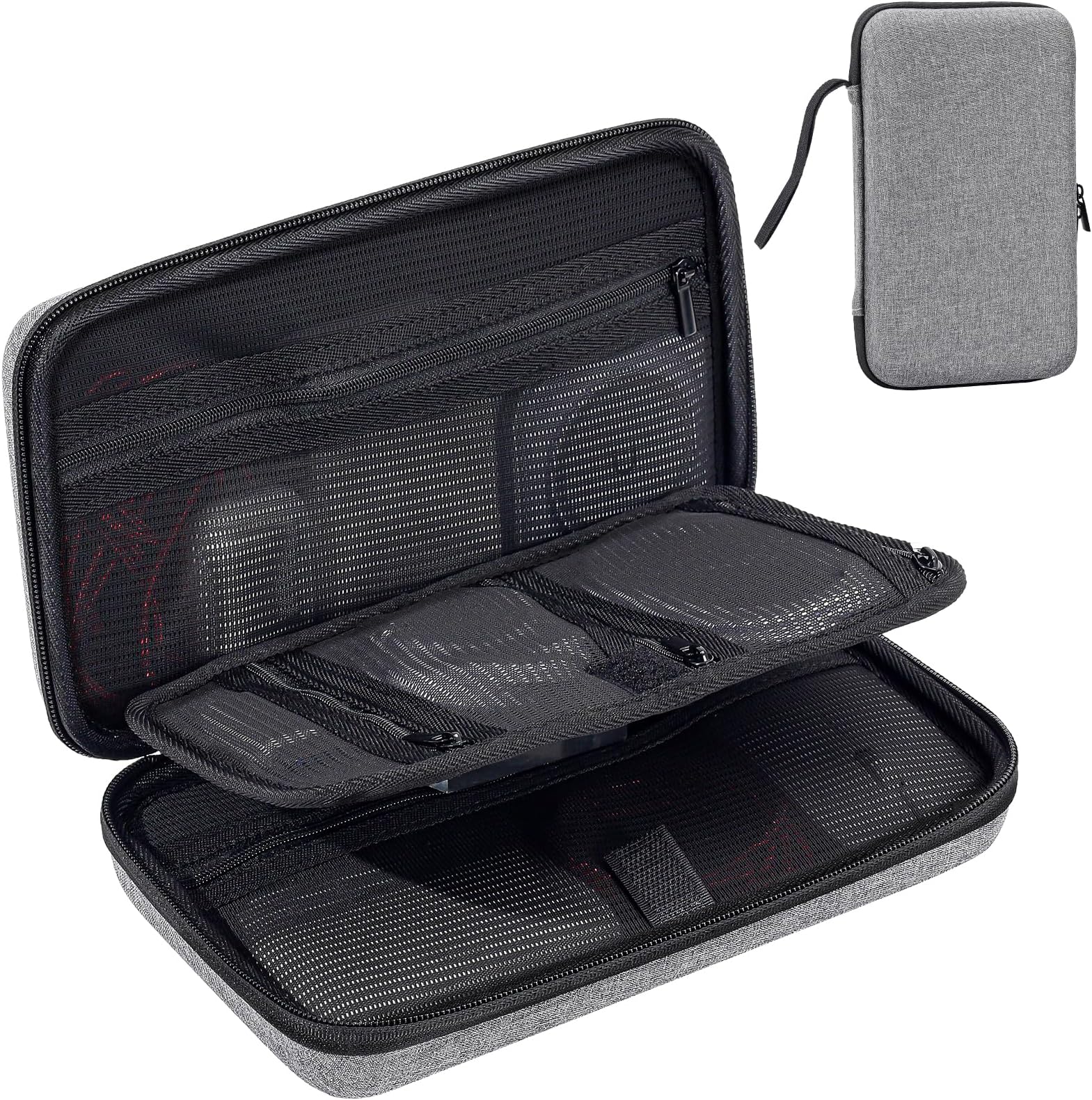 JETech Travel Accessories Organizer Case, Portable Electronic Pouch ...