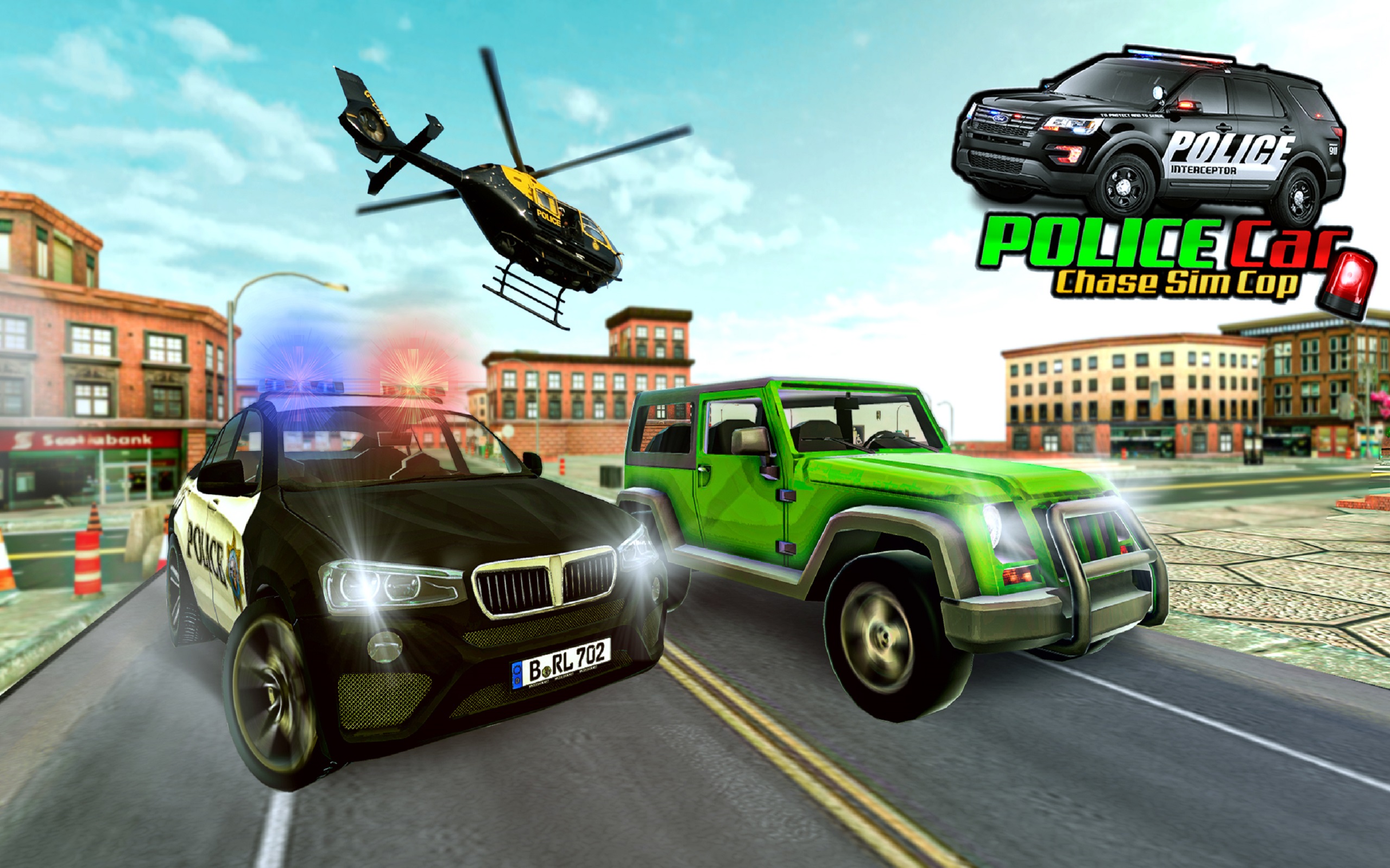 Police Car Gangster Chase Simulator (No Ads) - App on Amazon Appstore