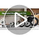 Amazon.com: Dryer Roller Repair Kit For LG Kenmore Dryers 4581EL2002C ...