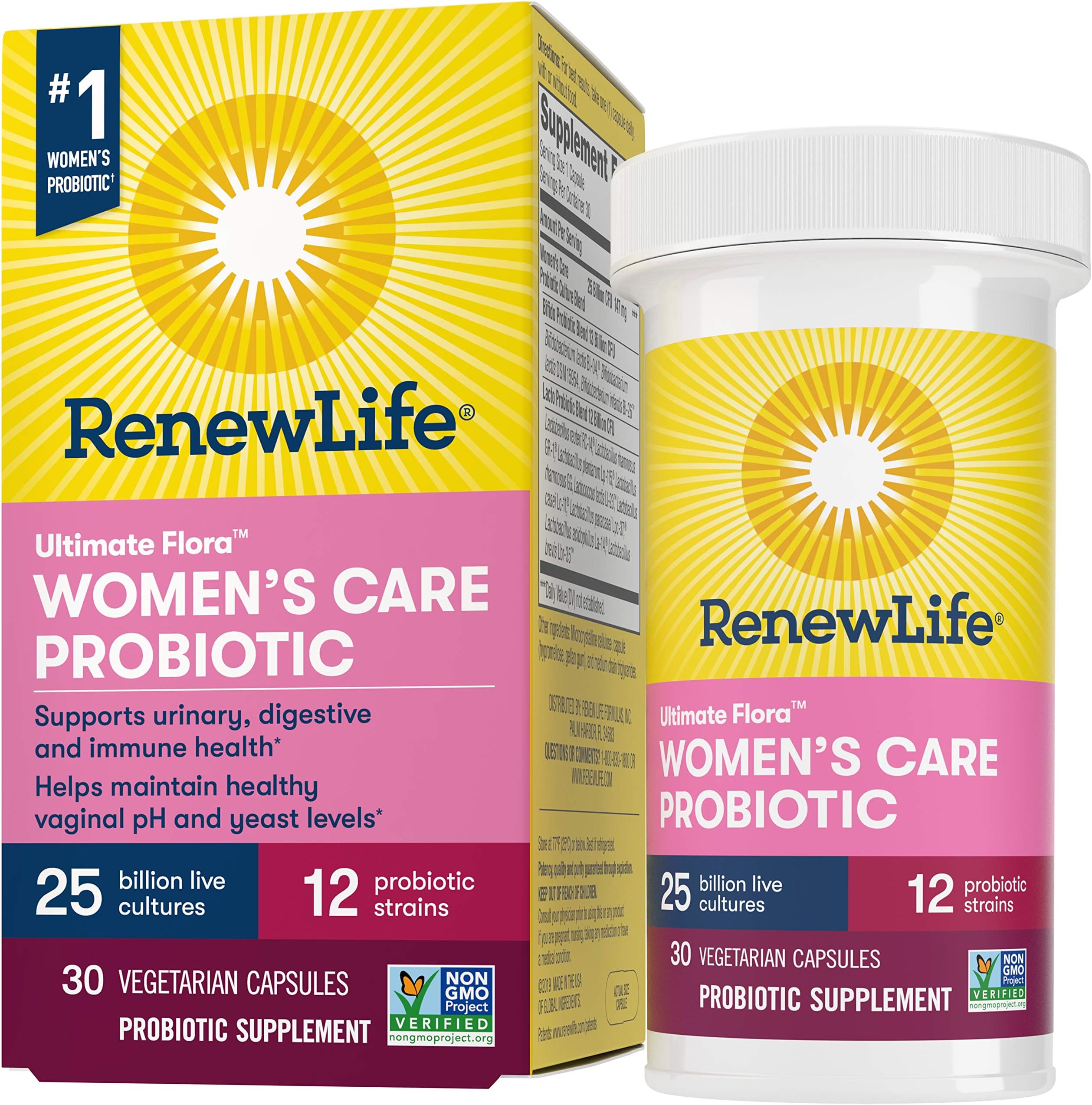 Amazon.com: Renew Life Women?s Probiotic - Ultimate Flora Probiotic ...
