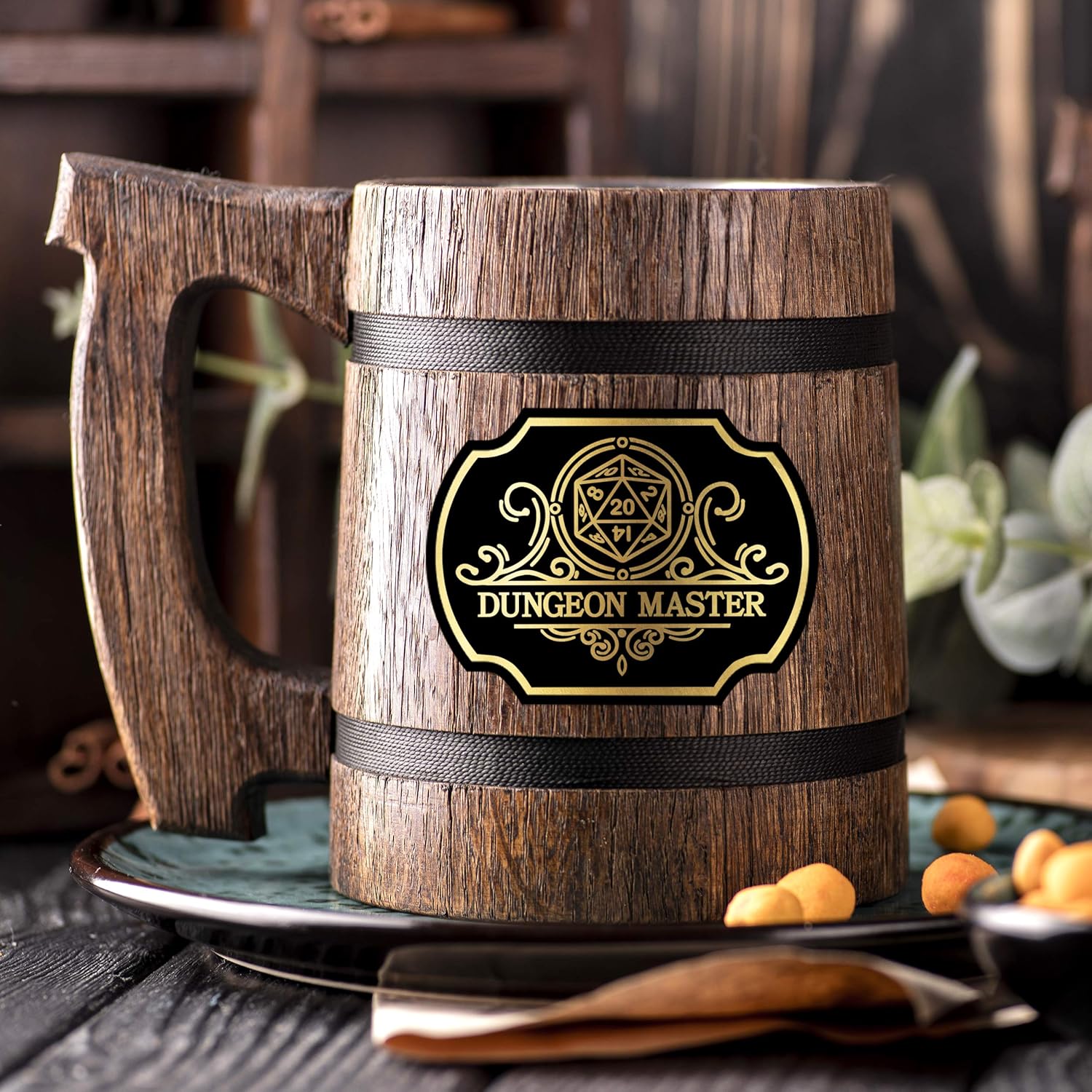 Amazon.com: Dungeon Master Beer Mug. Dungeon and Dragons Mug. Dungeon ...