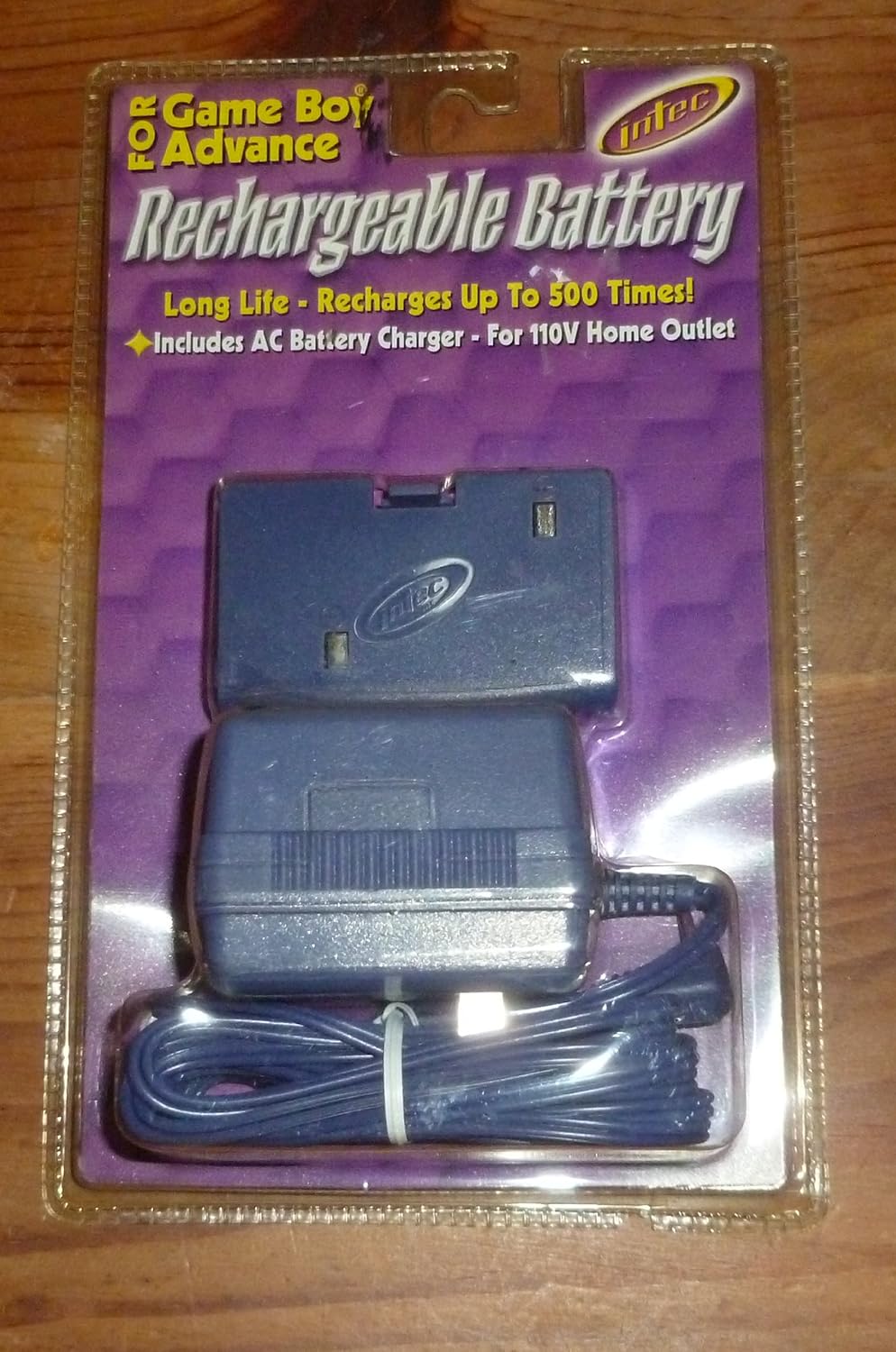 GBA Rechargeable Battery Pack- Glacier - Game Boy Advance : Amazon.com ...