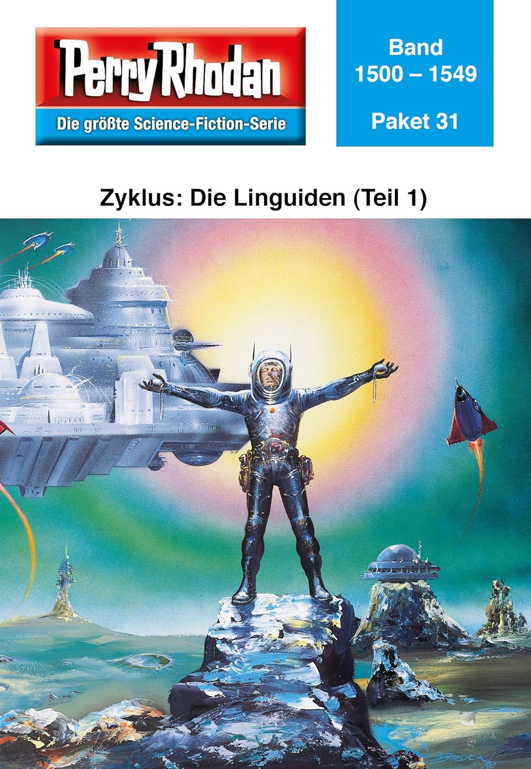 Perry Rhodan-Paket 31: Die Linguiden (Teil 1): Perry Rhodan-Heftromane 1500 bis 1549 (Perry ...