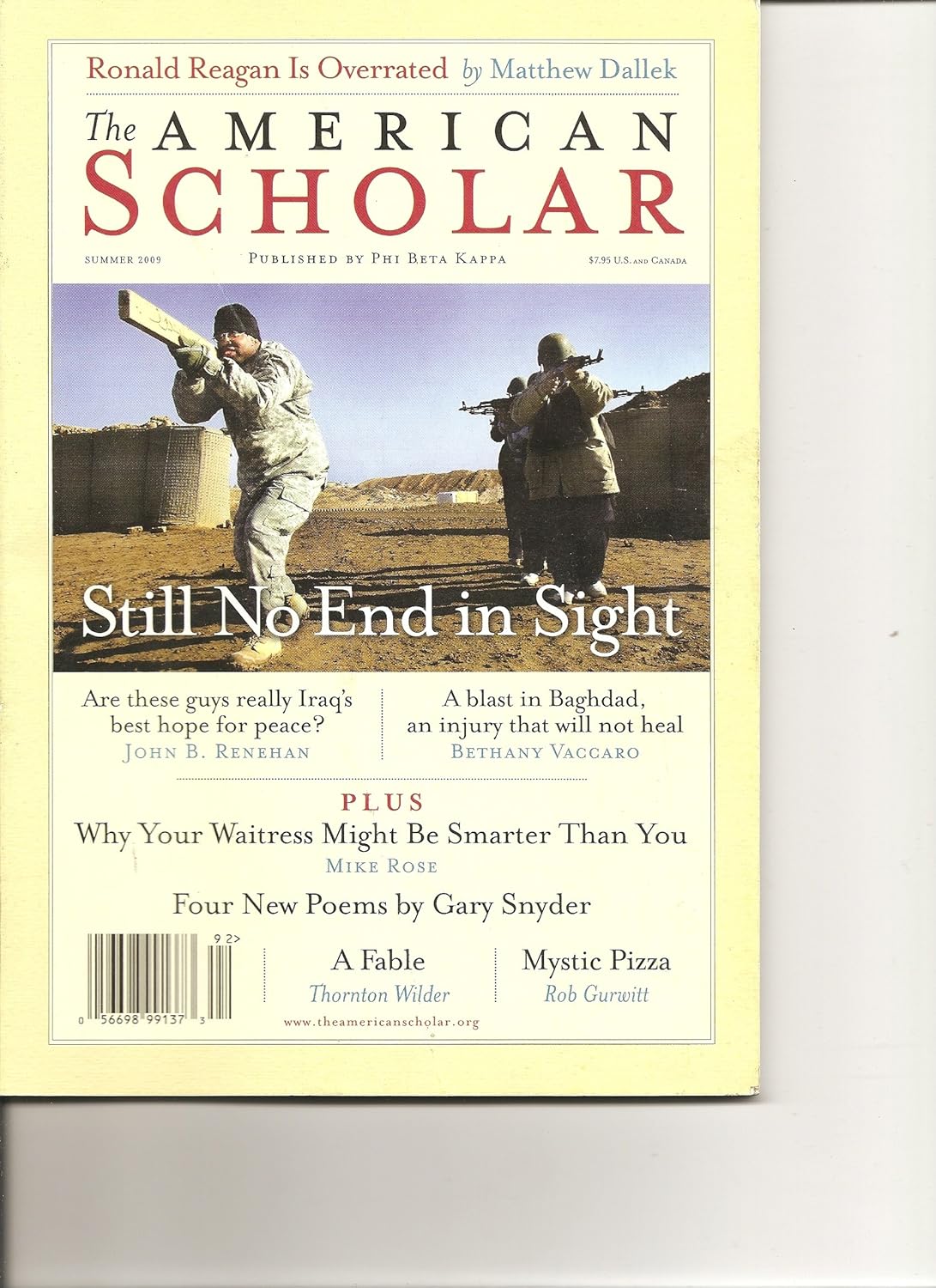 The American Scholar Magazine (Summer 2009): Various: Amazon.com: Books