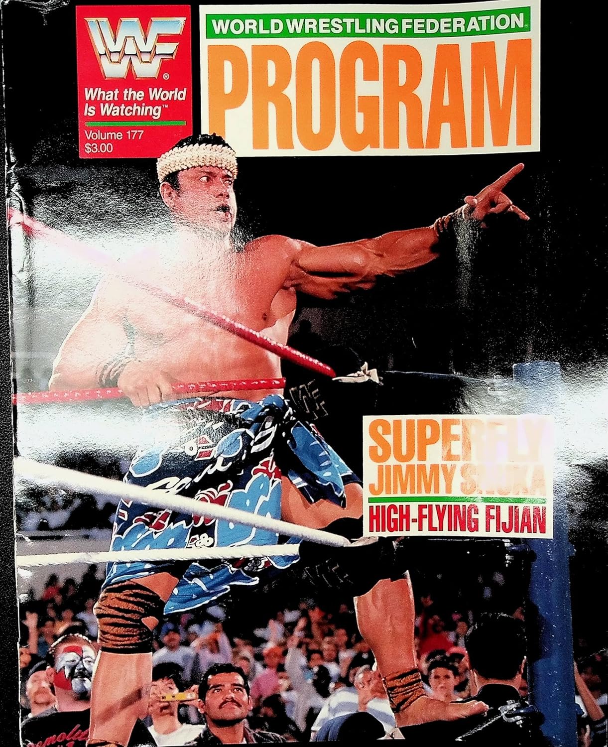 WWF What the World is Watching WWF Program Volume 177 1989 Superfly ...