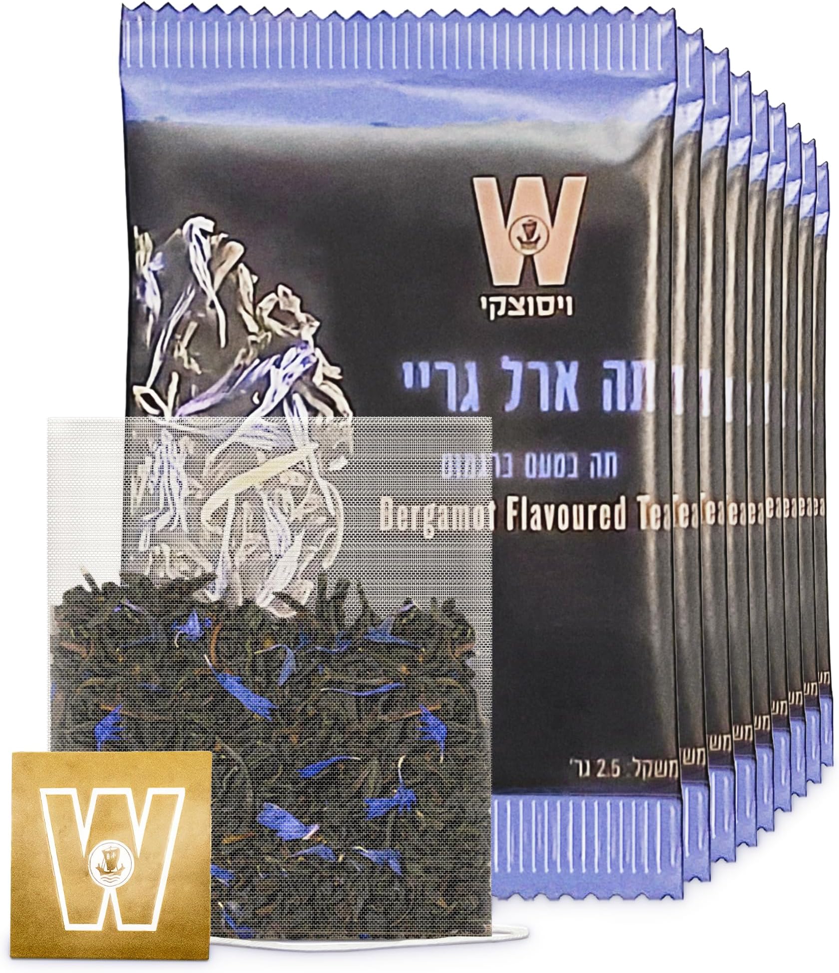 Amazon.com : Wissotzky Nana Mint & Lemon Fusion Tea, 20 Tea Bags ...
