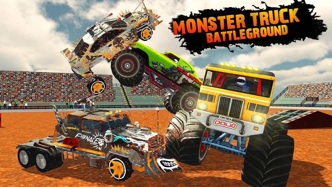 Monster Truck Demolition Derby Crash Stunts Driving Simulator - App on ...