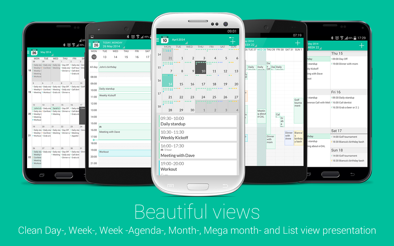 e-CAL Calendar:Amazon.de:Appstore for Android