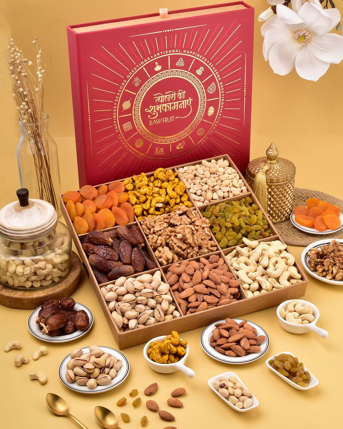 HYPERFOODS Dry Fruits Combo Pack Dry Fruits And Nuts Dry Fruits Gift ...