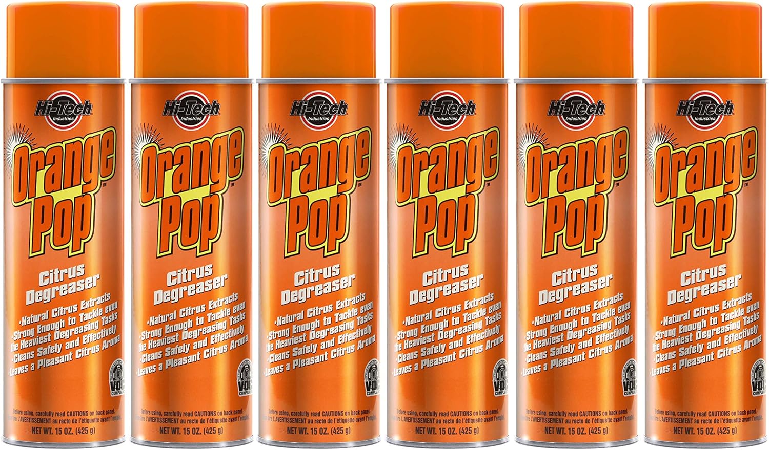 Amazon.com: HI-TECH Orange Pop Foaming Multipurpose Citrus Cleaner ...