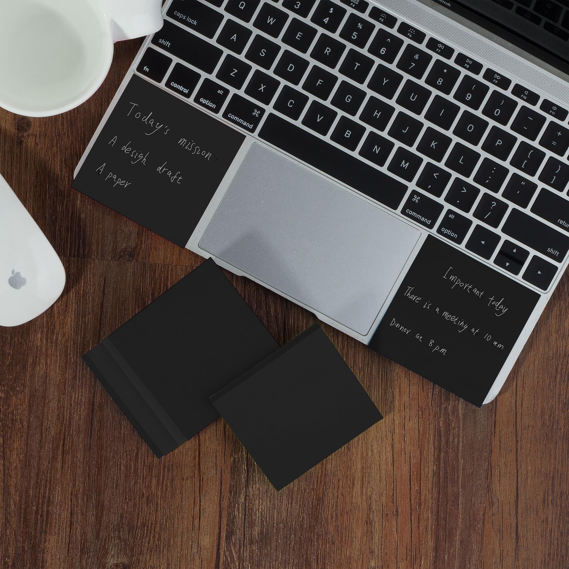 Snapklik.com : Mr Pen- Sticky Notes, 12 Pads, Sticky Notes 3x3, Black ...