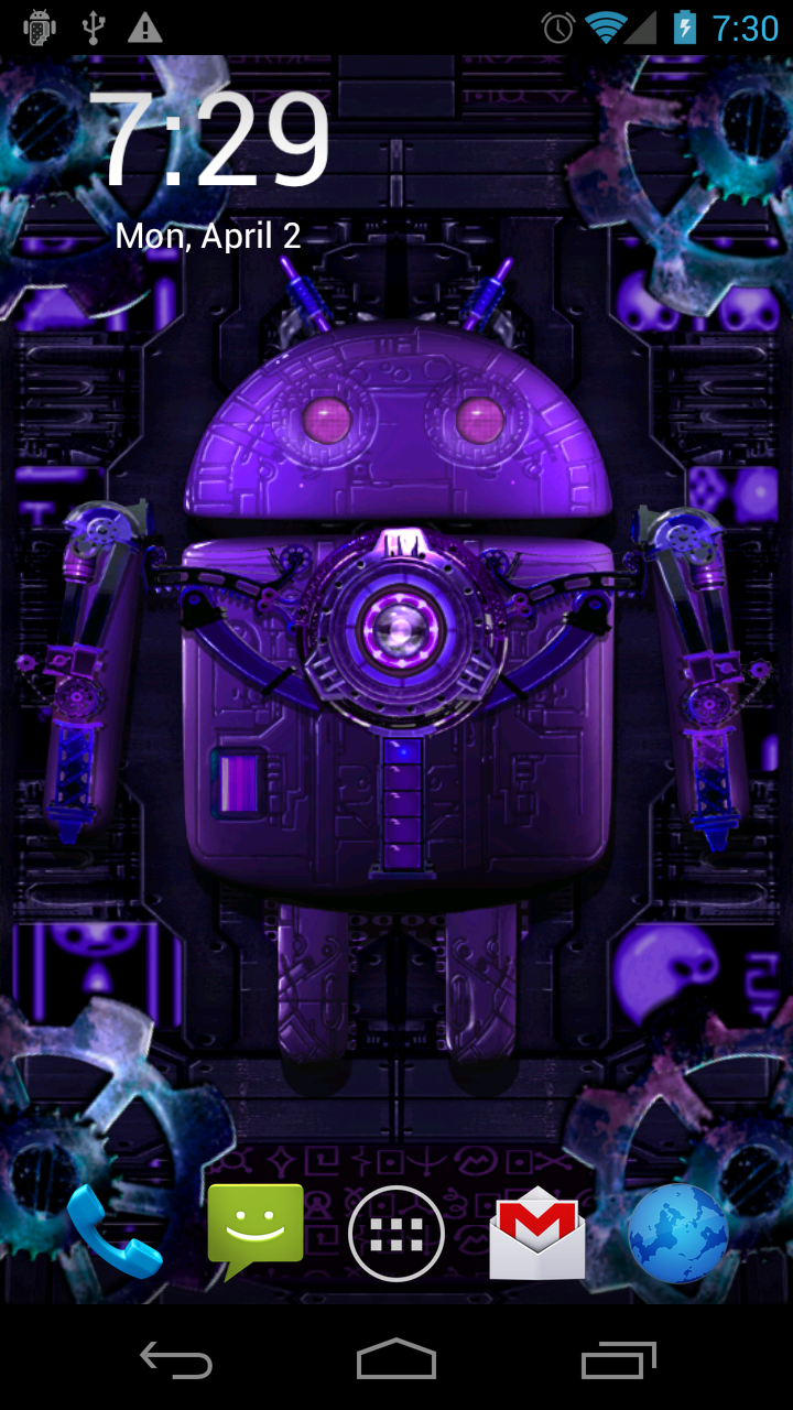 Steampunk Droid Live Wallpaper - App on Amazon Appstore