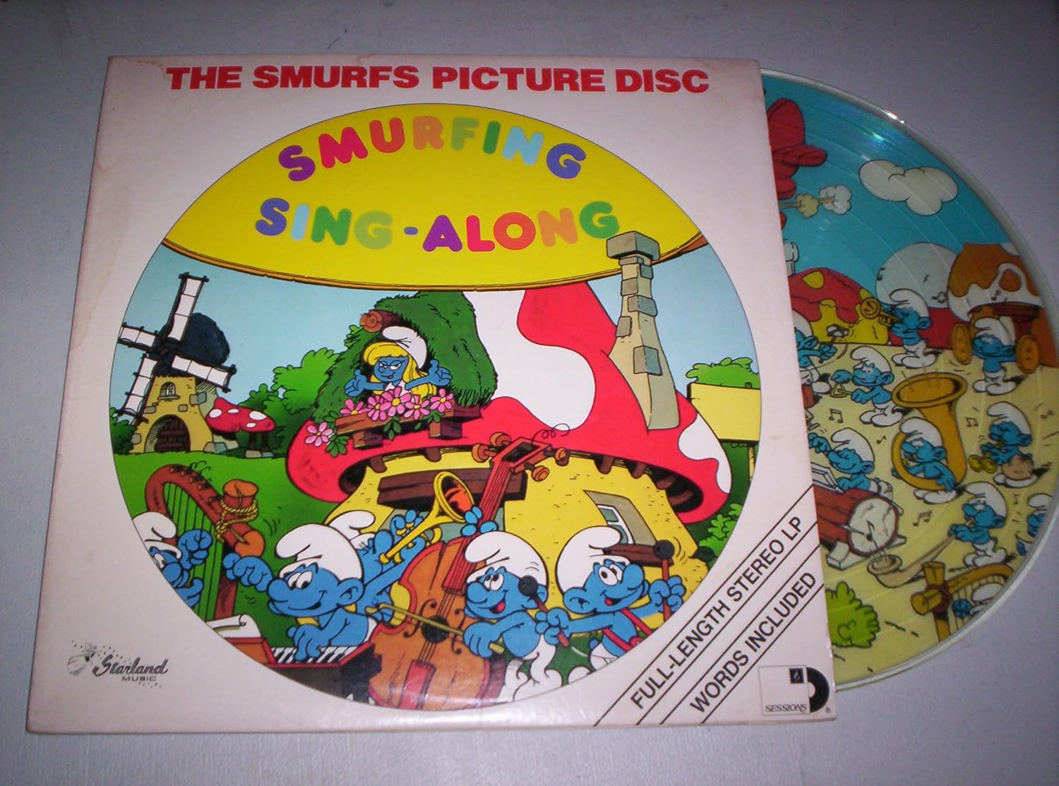 The Smurfs - Smurfing Sing-Along - The Smurfs PICTURE DISC - Amazon.com ...