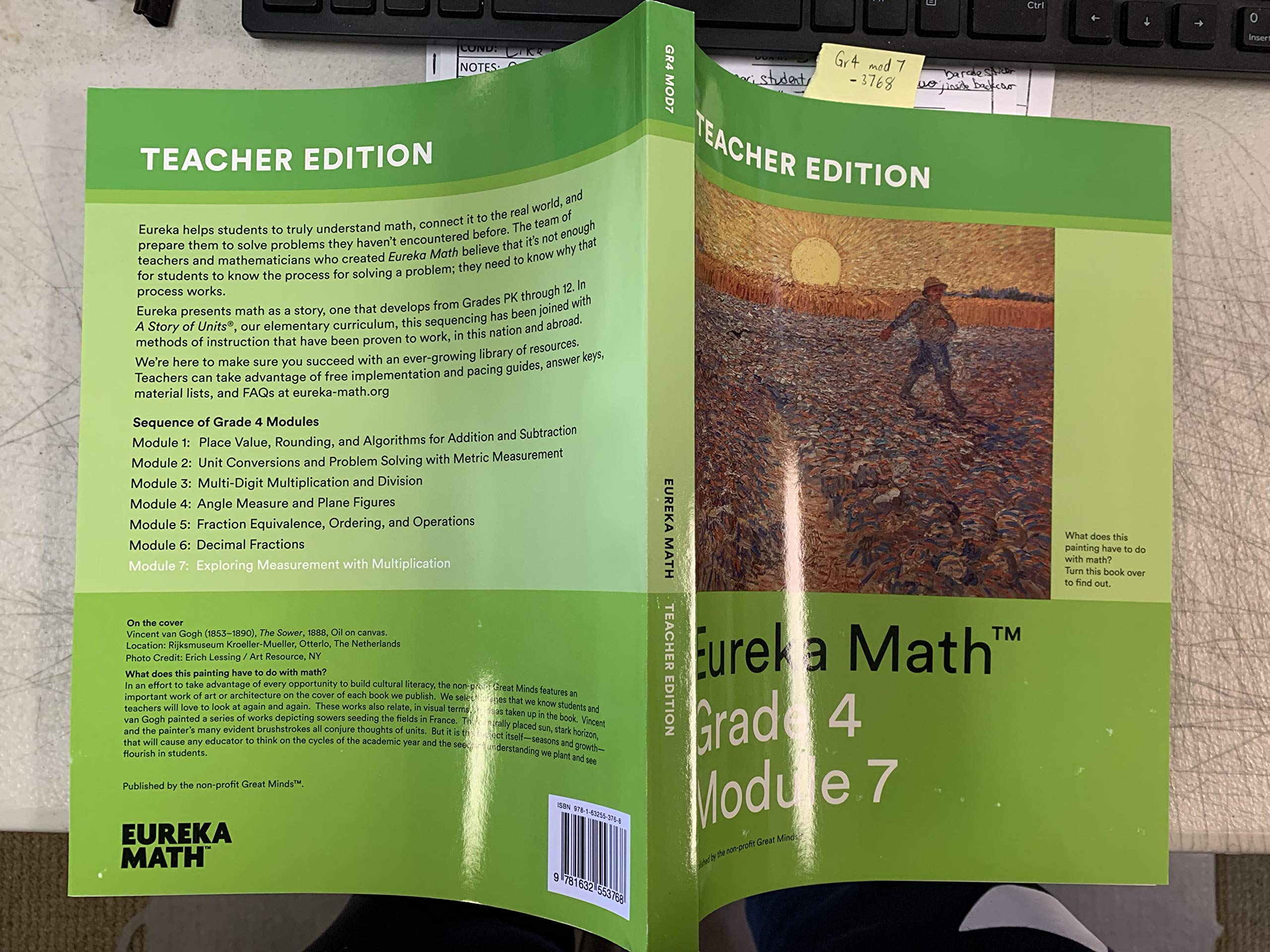 Eureka Math Grade 4 Module 7 Teacher Edition Exploring Measurement with ...