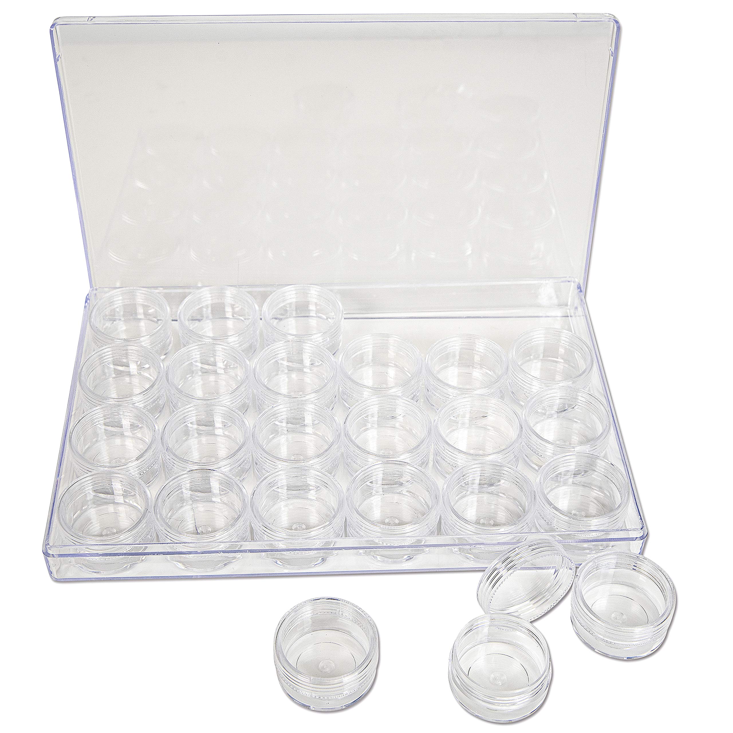 Amazon.com: The Beadsmith Personality Case - Clear Storage Organizer ...